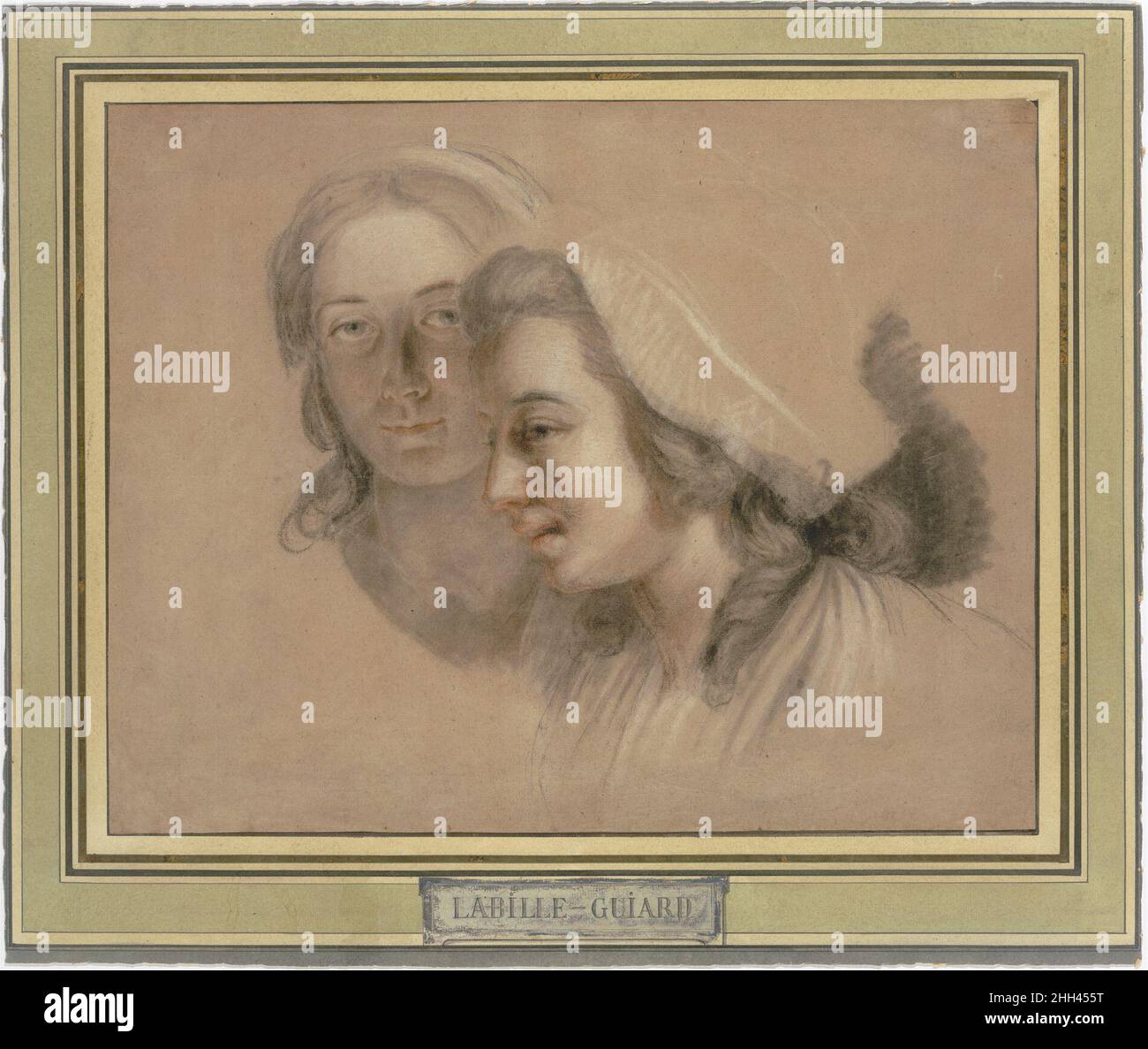 Marie Gabrielle Capet and Marie Marguerite Carreaux de Rosemond ca.1785 ...