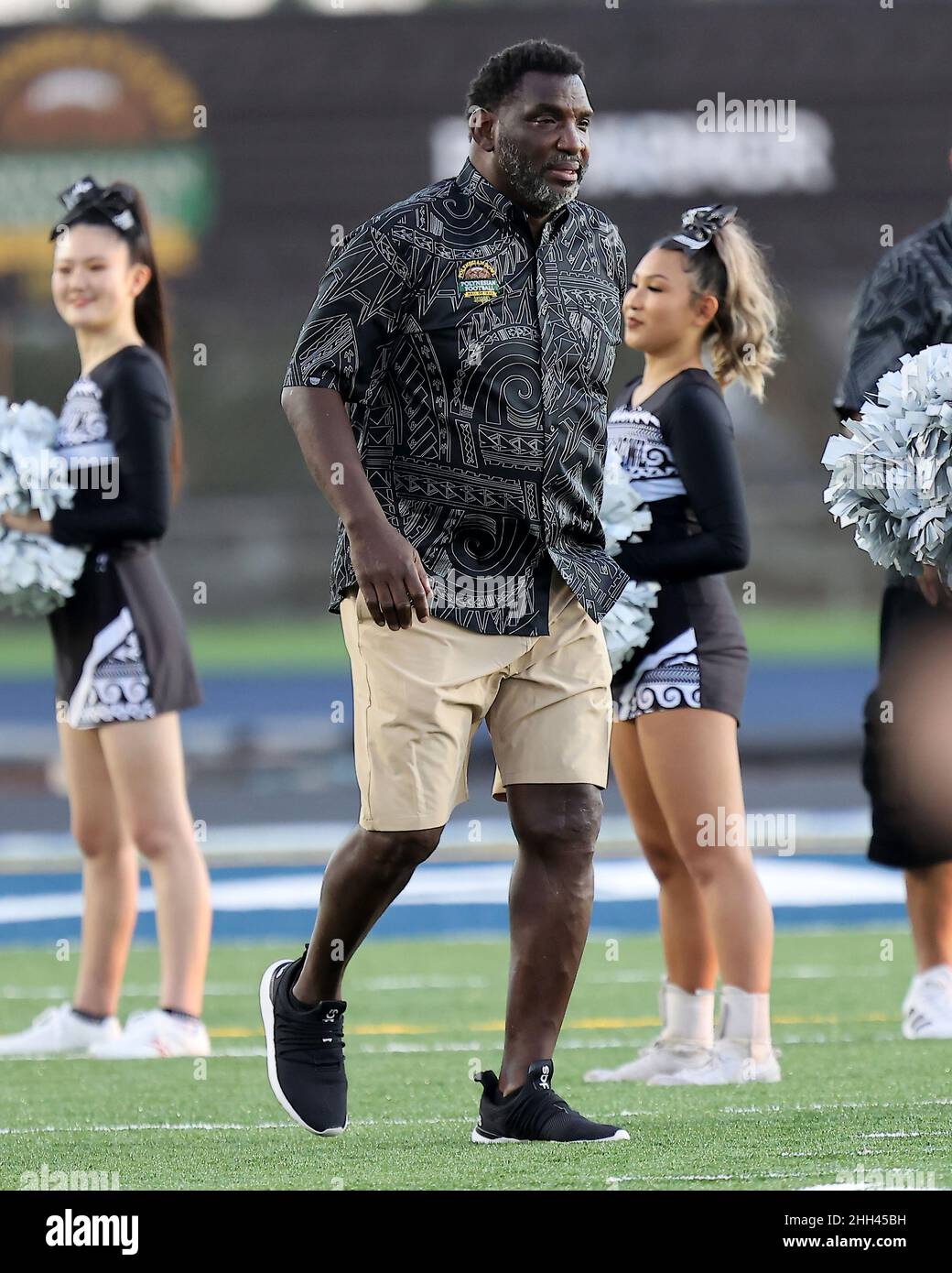 January 22, 2022 - Team Makai head coach Doug Williams during ...