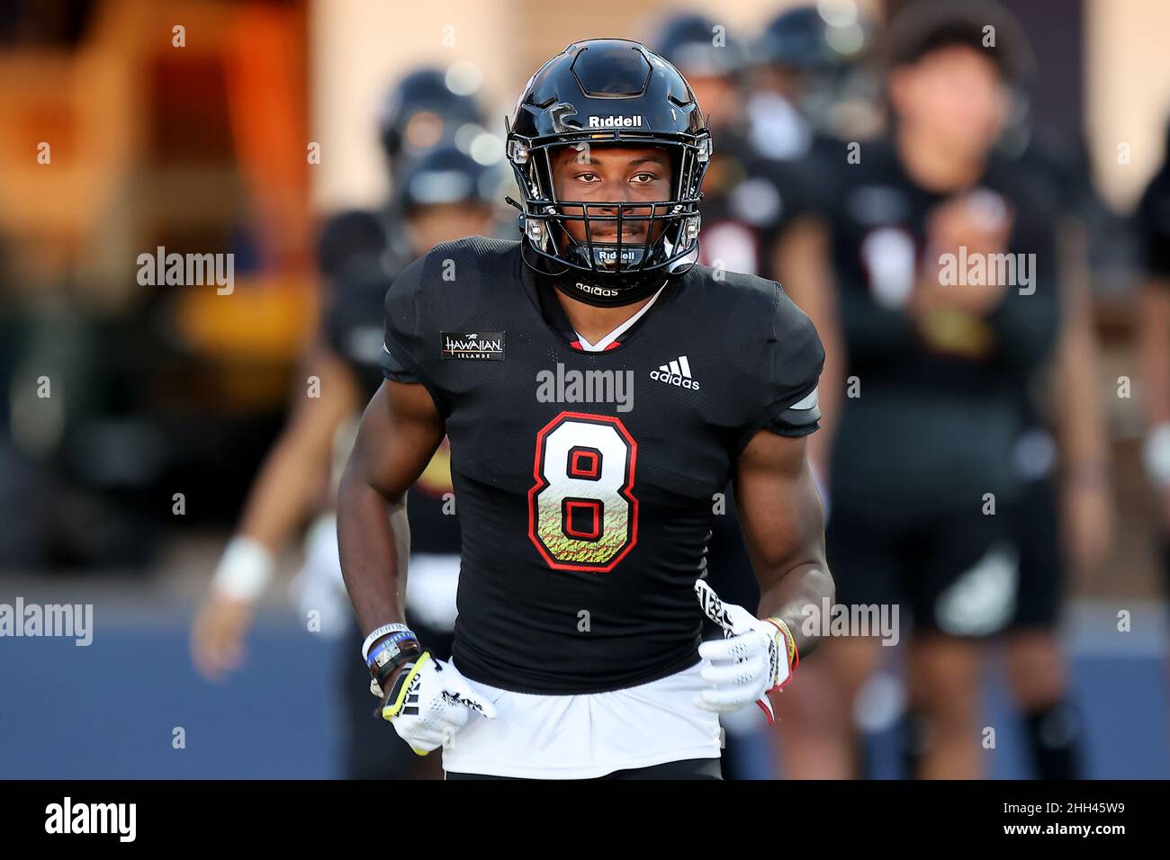 January 22, 2022 - Team Mauka cornerback Zeke Berry #8 (De La Salle HS ...