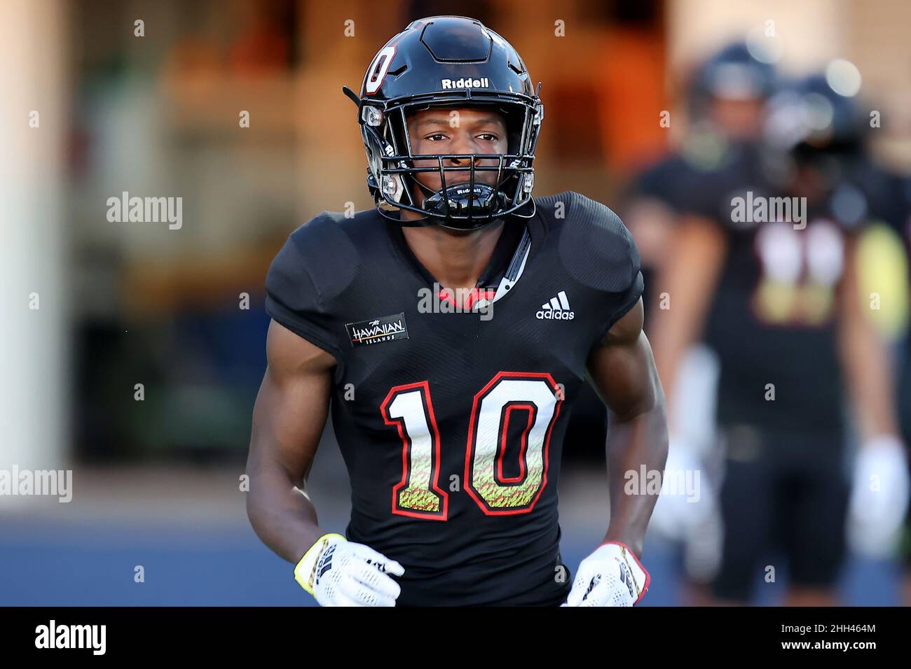 January 22, 2022 - Team Mauka wide receiver Anthony Ivey #10 (Manheim ...