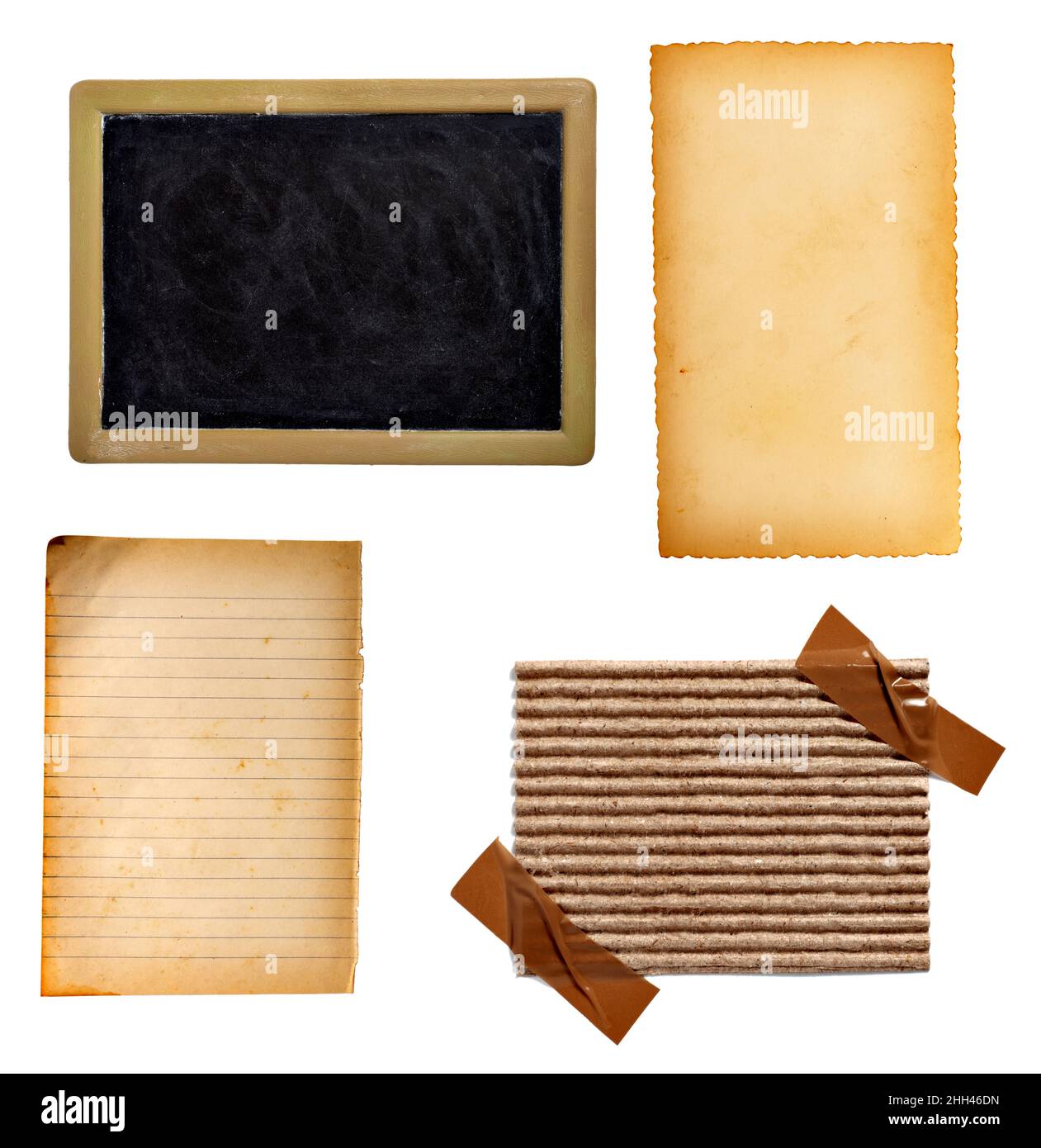 rope wooden sign vintage note paper price label adhesive tape Stock ...