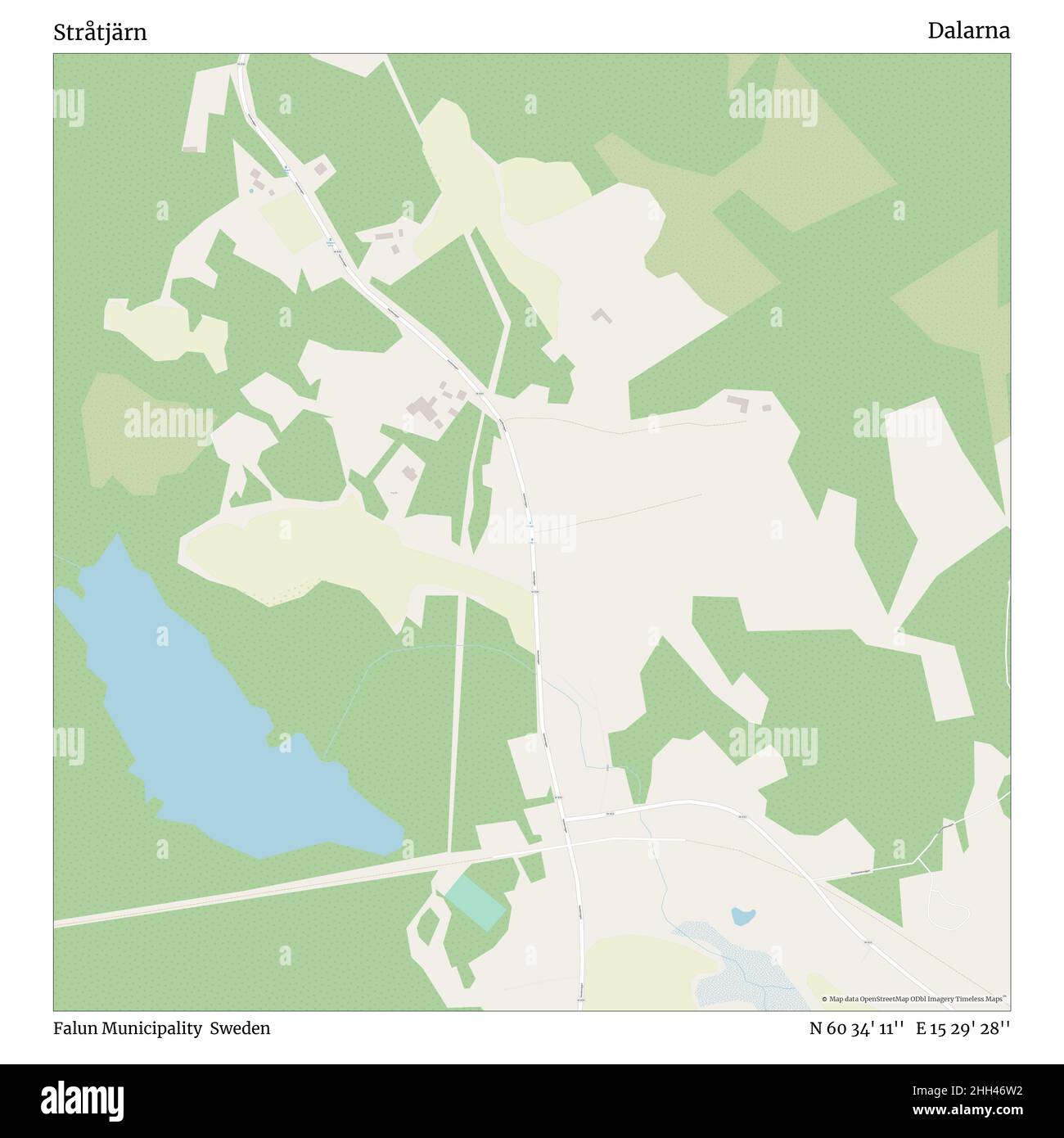 Map of falun hi-res stock photography and images - Alamy