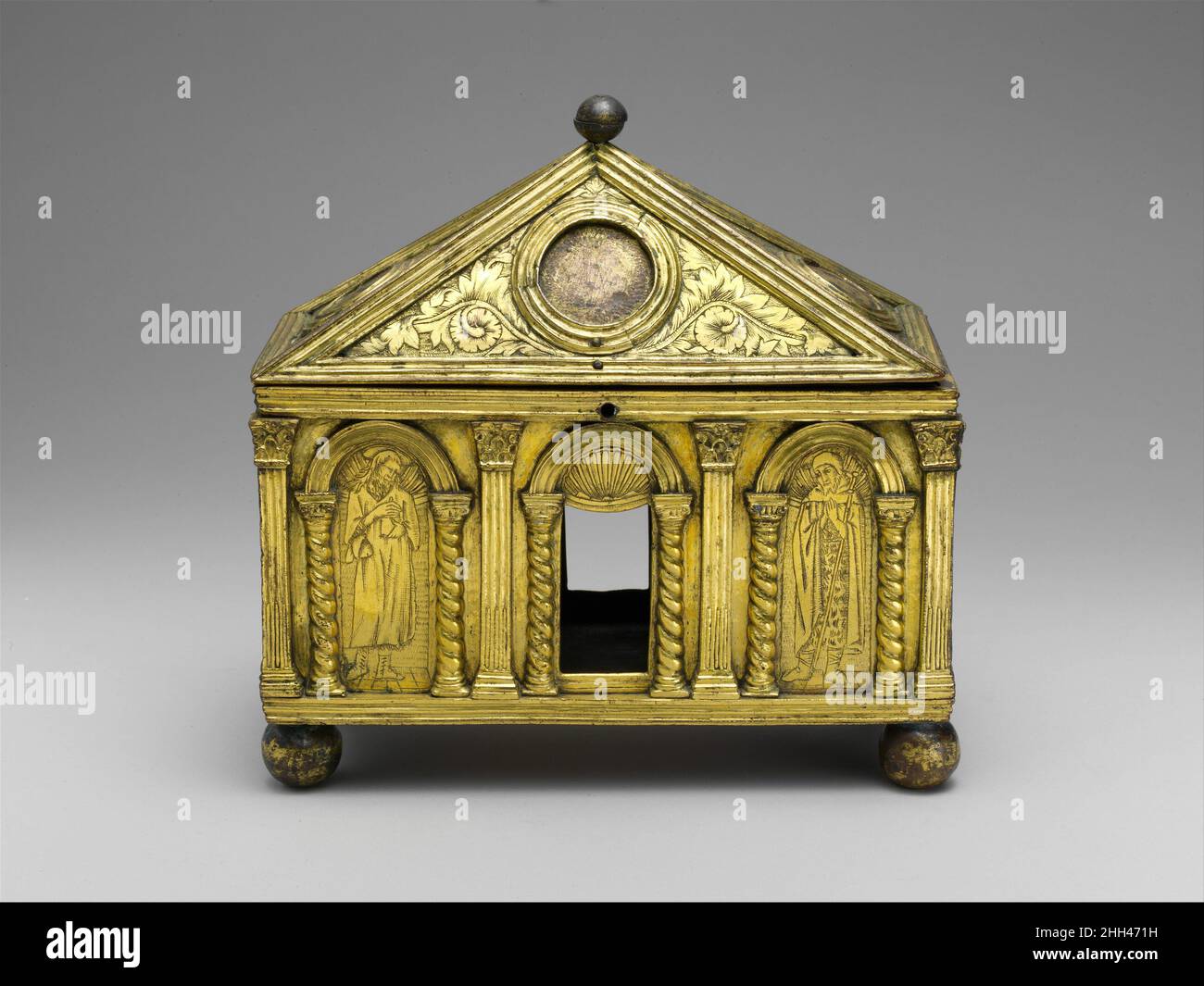 Reliquary casket 1446 Circle of Lorenzo Ghiberti Italian The strongly ...
