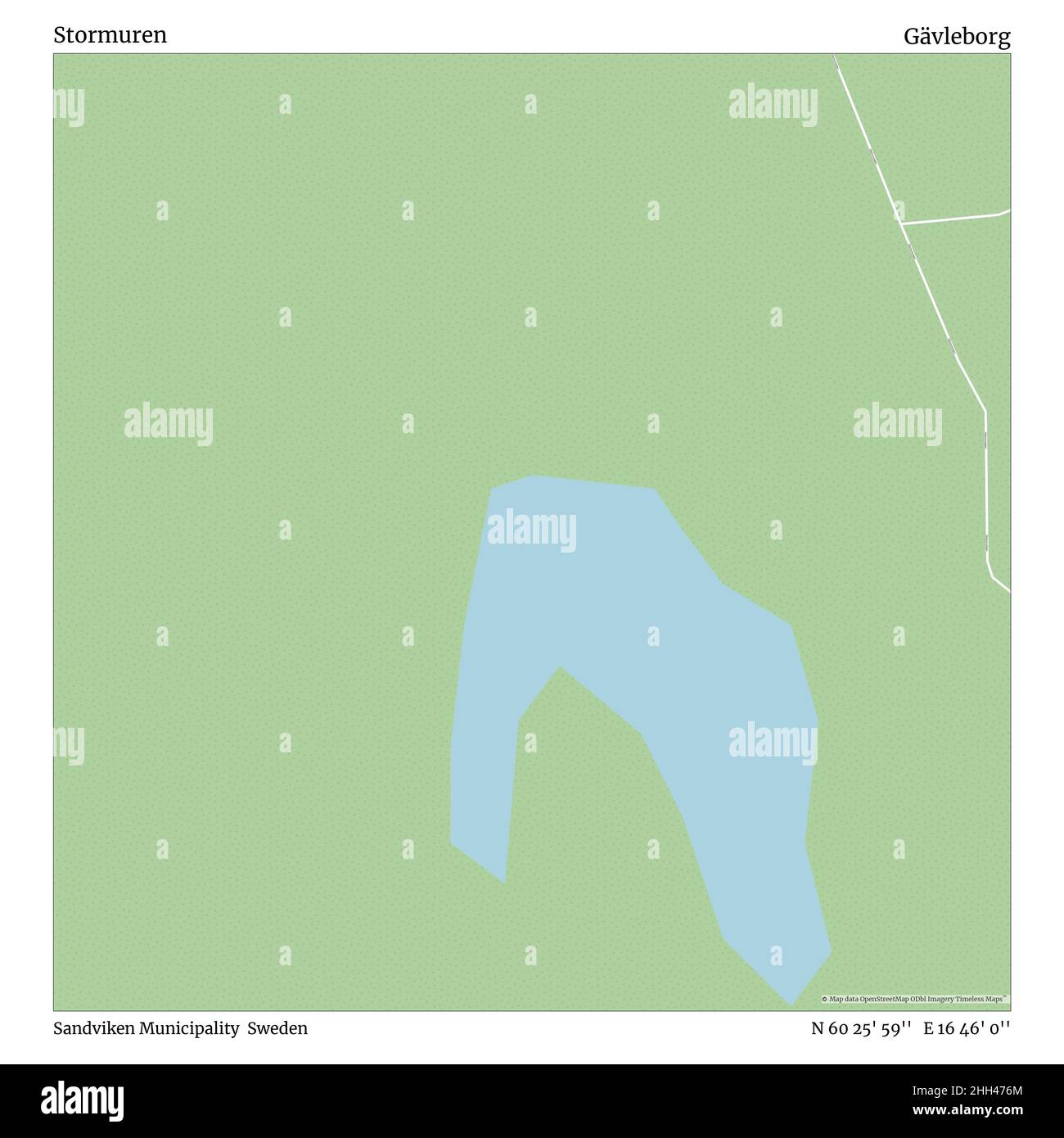 Stormuren, Sandviken Municipality, Sweden, Gävleborg, N 60 25' 59'', E ...