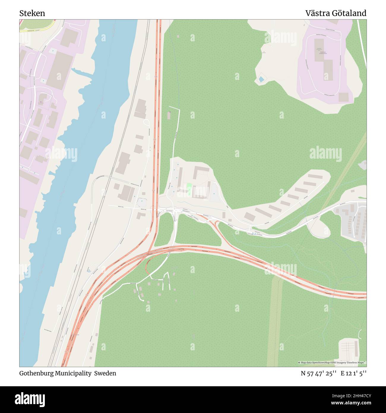 Steken, Gothenburg Municipality, Sweden, Västra Götaland, N 57 47' 25 ...