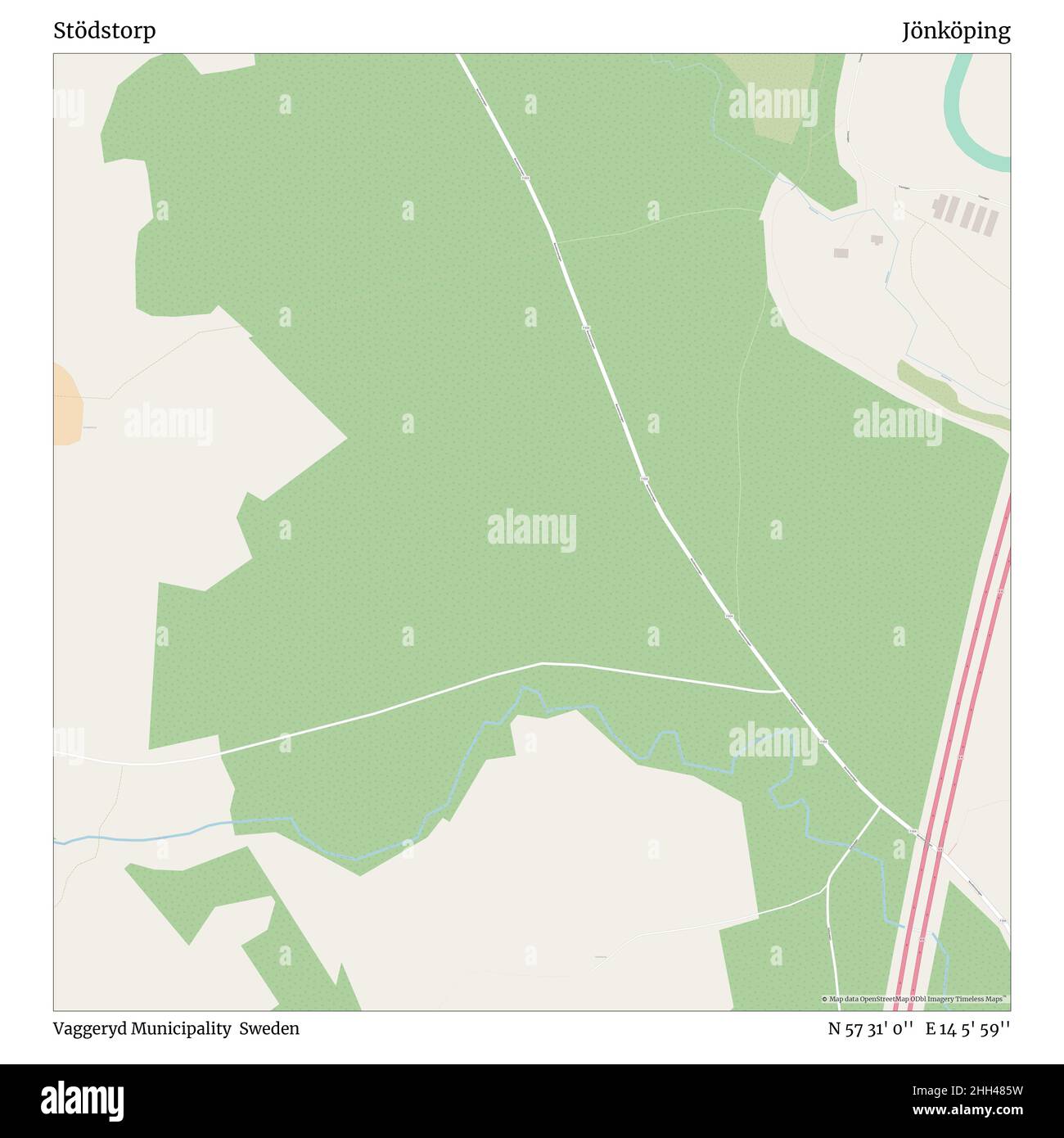 Stödstorp, Vaggeryd Municipality, Sweden, Jönköping, N 57 31' 0'', E 14 ...