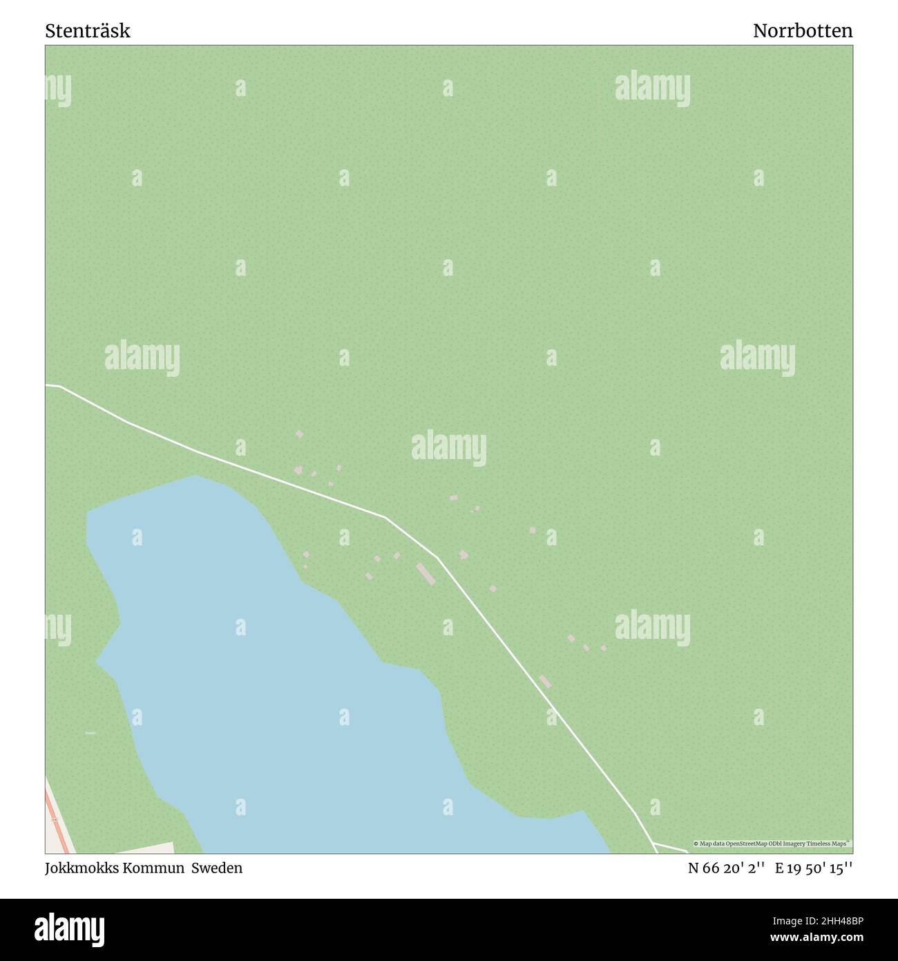 Stenträsk, Jokkmokks Kommun, Sweden, Norrbotten, N 66 20' 2'', E 19 50 ...