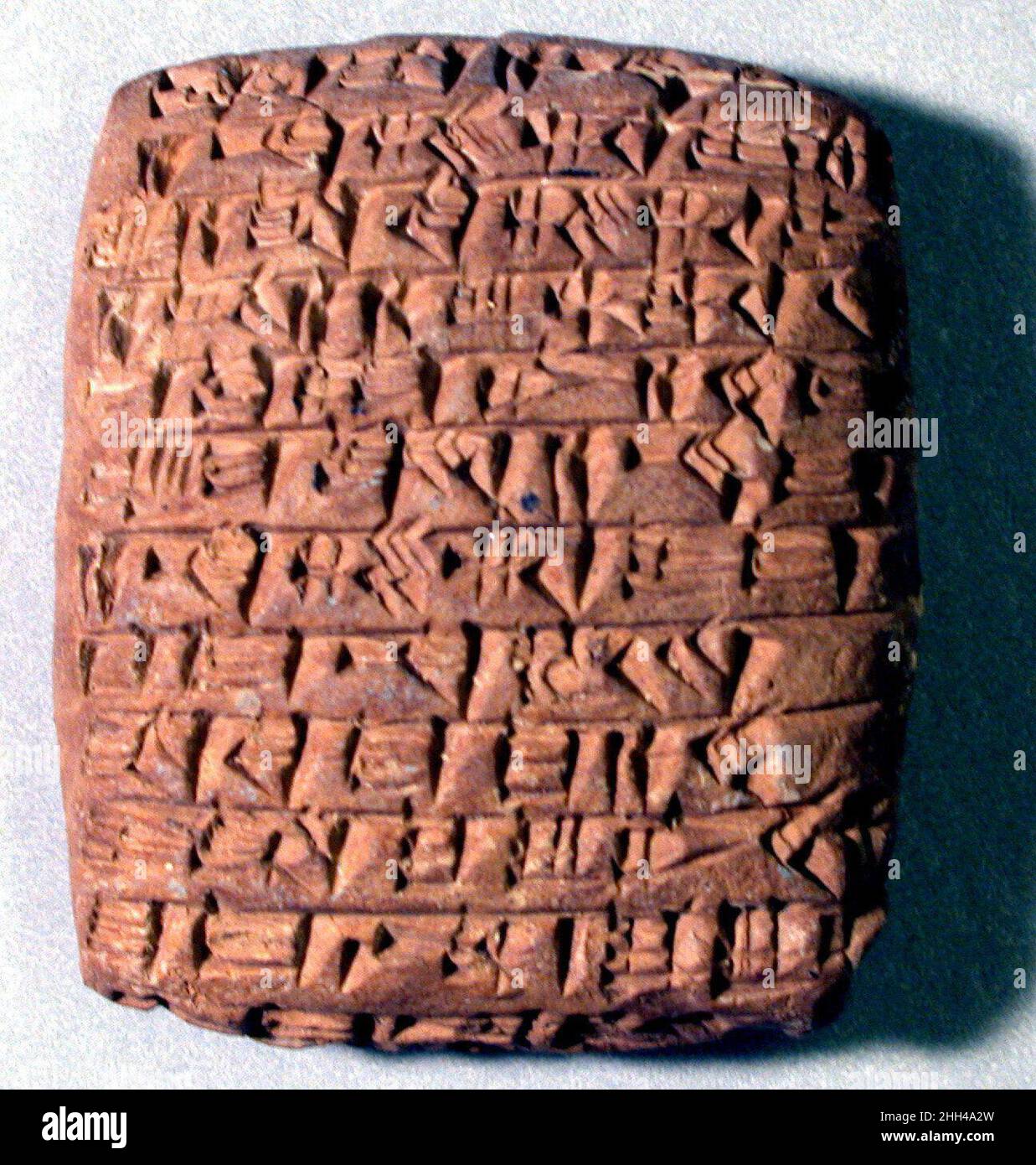 Cuneiform tablet: court deposition ca. 20th–19th century B.C. Old ...