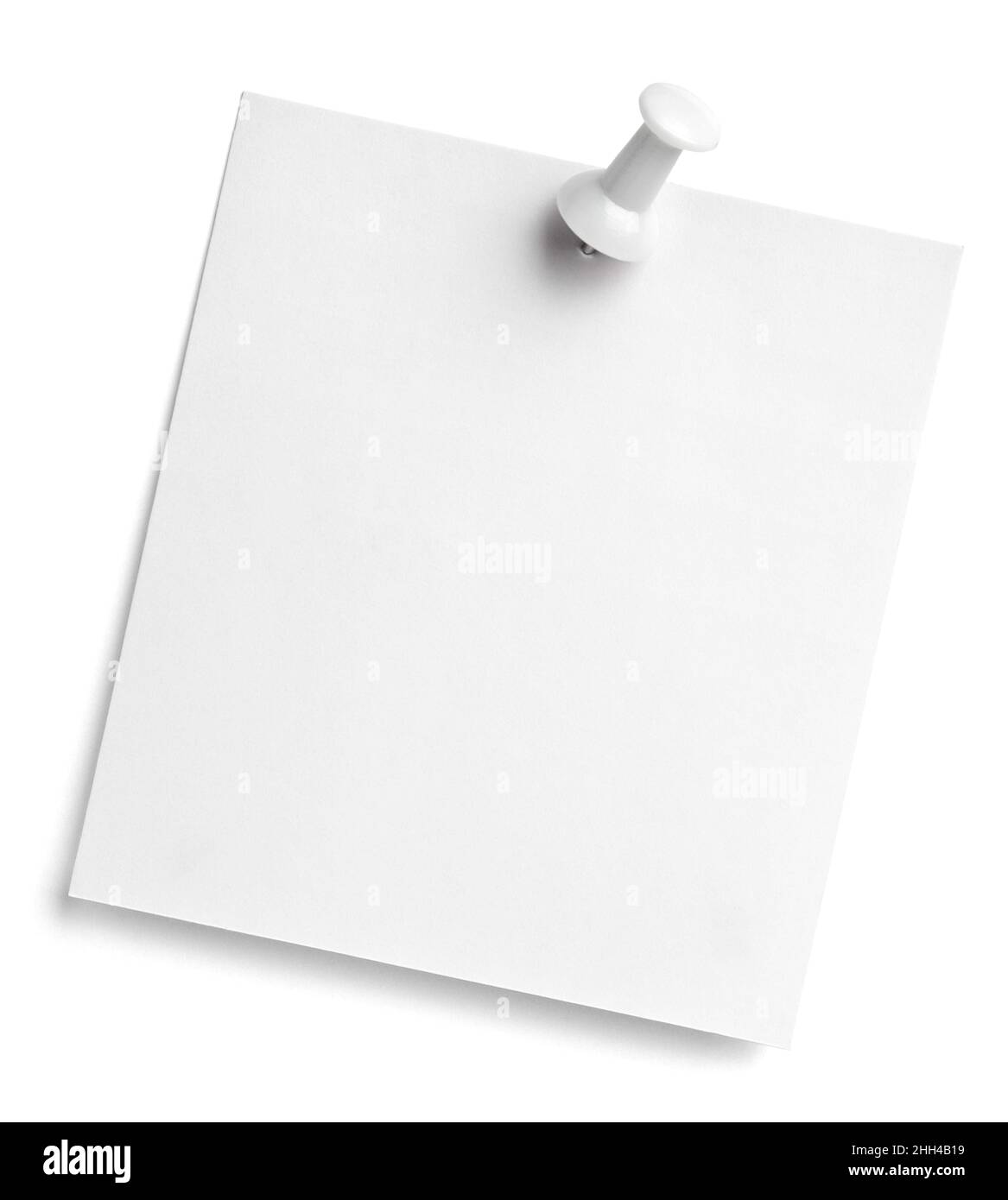 note paper push pin message red white black Stock Photo - Alamy