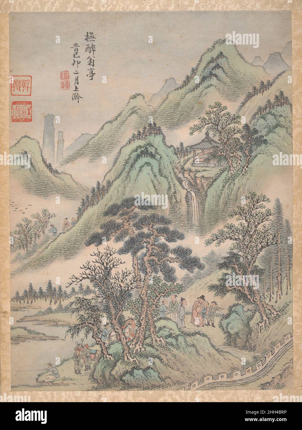 Eight landscapes 1699 Lu Han Chinese Almost nothing is known of Lu Han ...