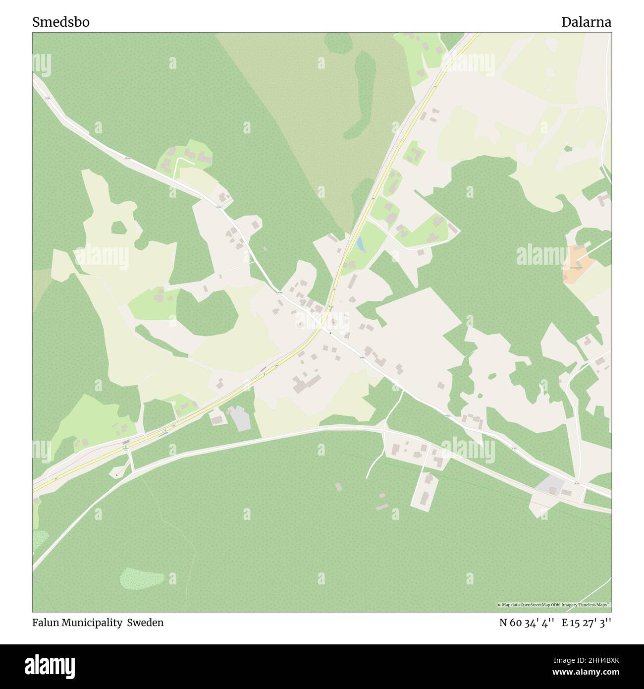 Map of falun hi-res stock photography and images - Alamy