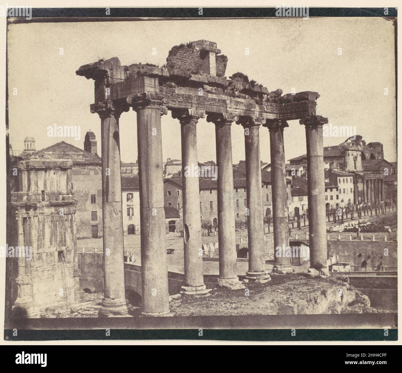 [Temple of Concord, Rome] 1850s Attributed to Calvert Richard Jones ...