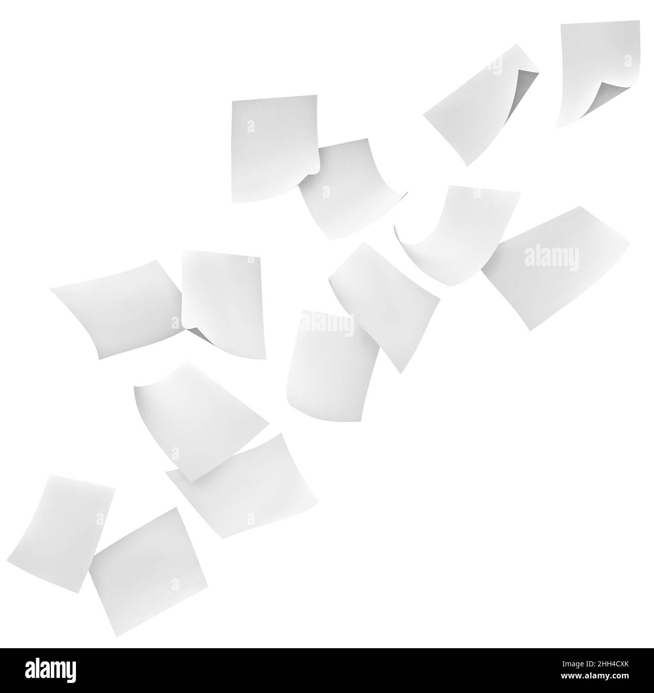 paper document flying paperwork business wind office Stock Photo - Alamy