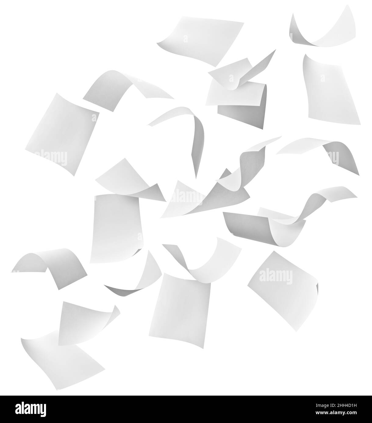 paper document flying paperwork business wind office Stock Photo - Alamy