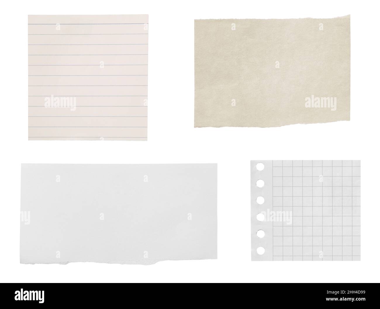 white paper ripped message torn Stock Photo - Alamy