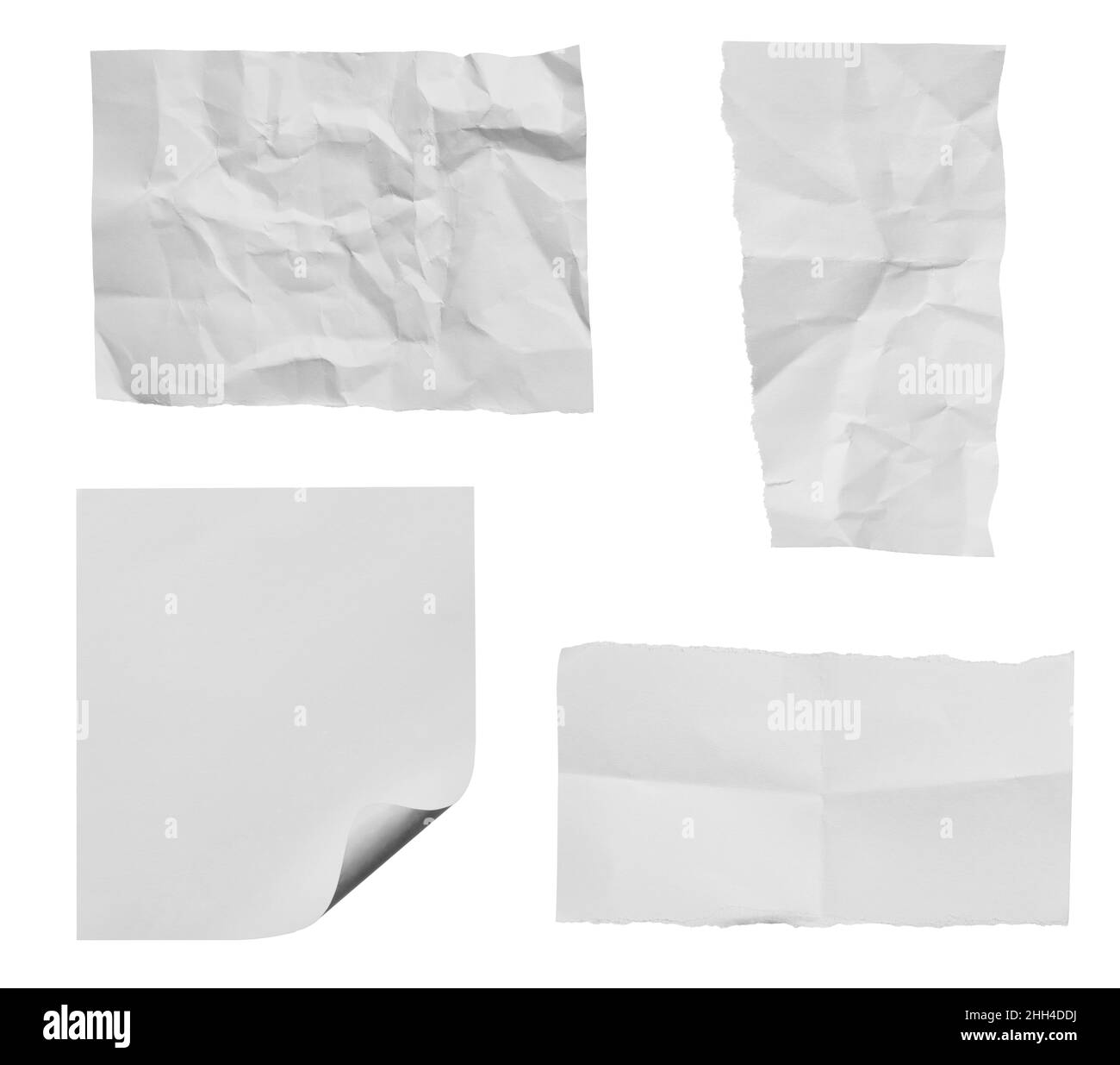 white paper ripped message torn Stock Photo - Alamy