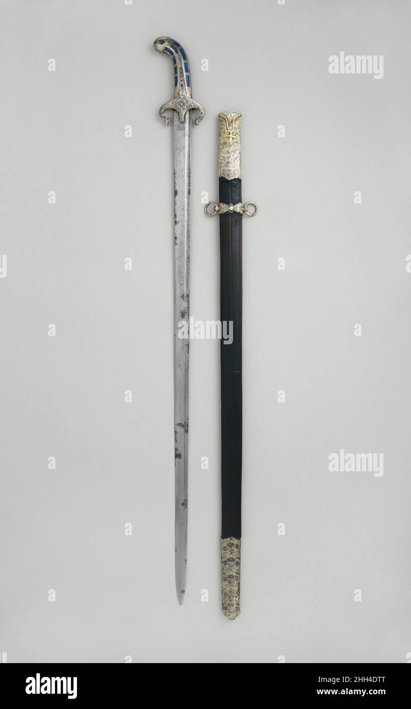 Ottoman Turkish Saber An Ottoman Empire Shamshir Sword, Having A