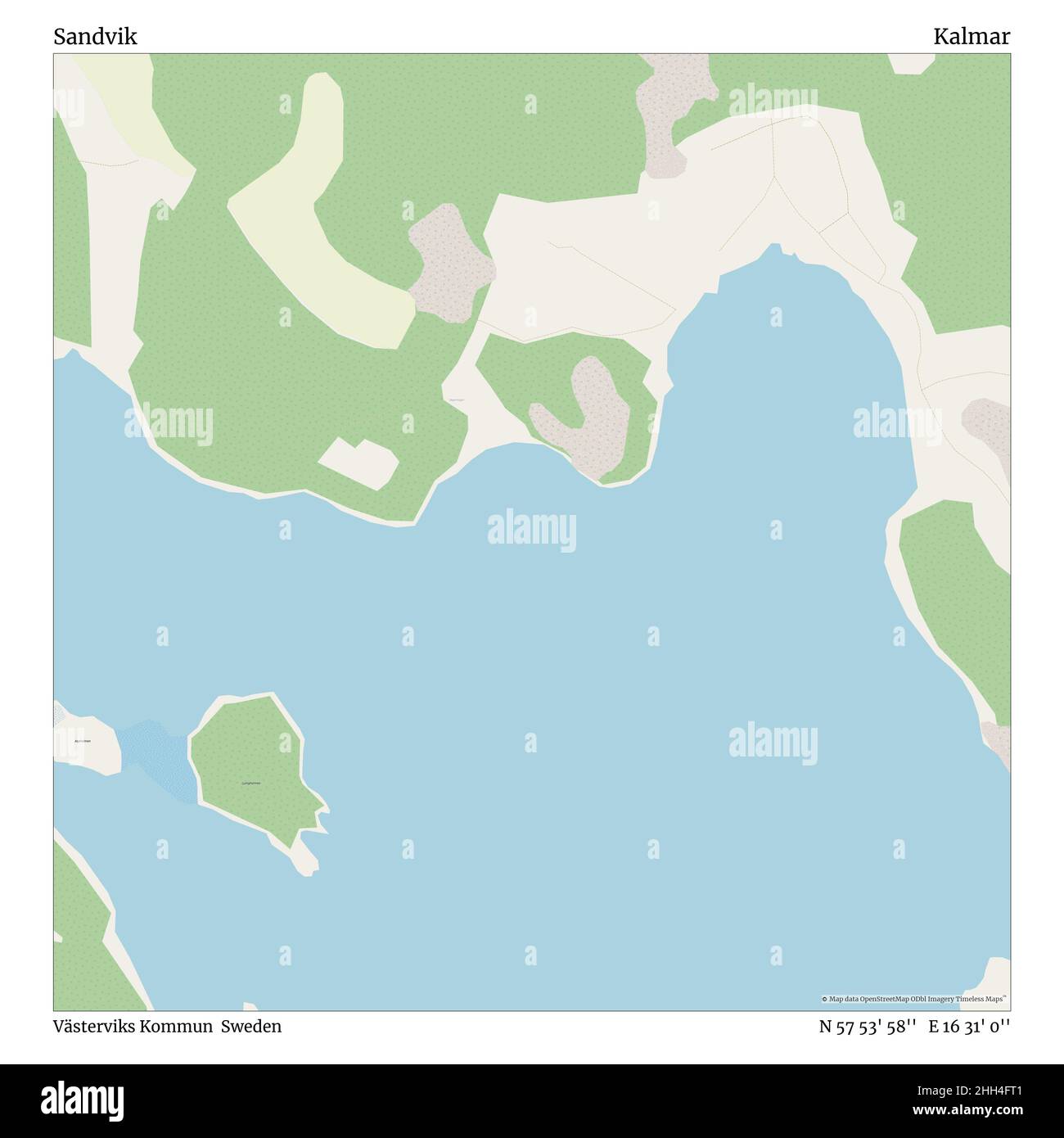 Sandvik, Västerviks Kommun, Sweden, Kalmar, N 57 53' 58'', E 16 31' 0 ...