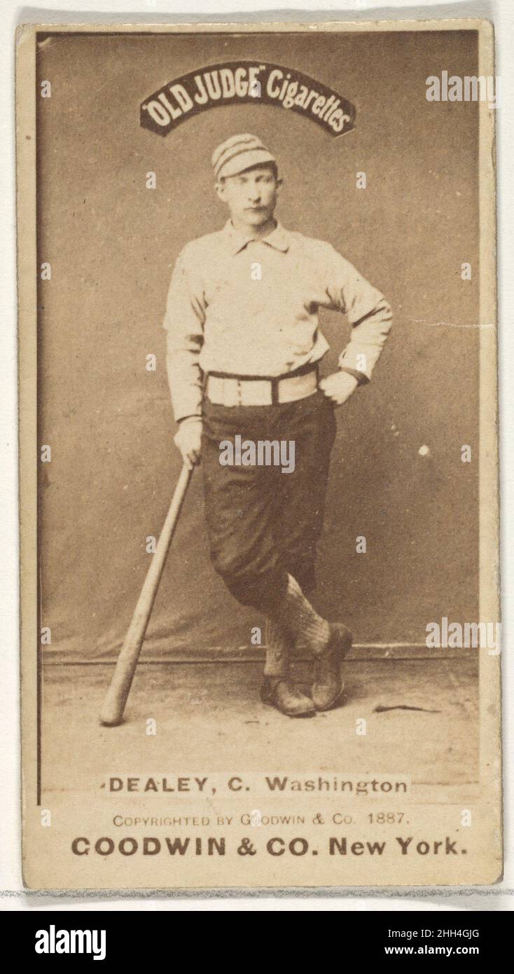 Patrick "Pat" E. Dealy, Catcher, Washington Nationals, from the Old ...