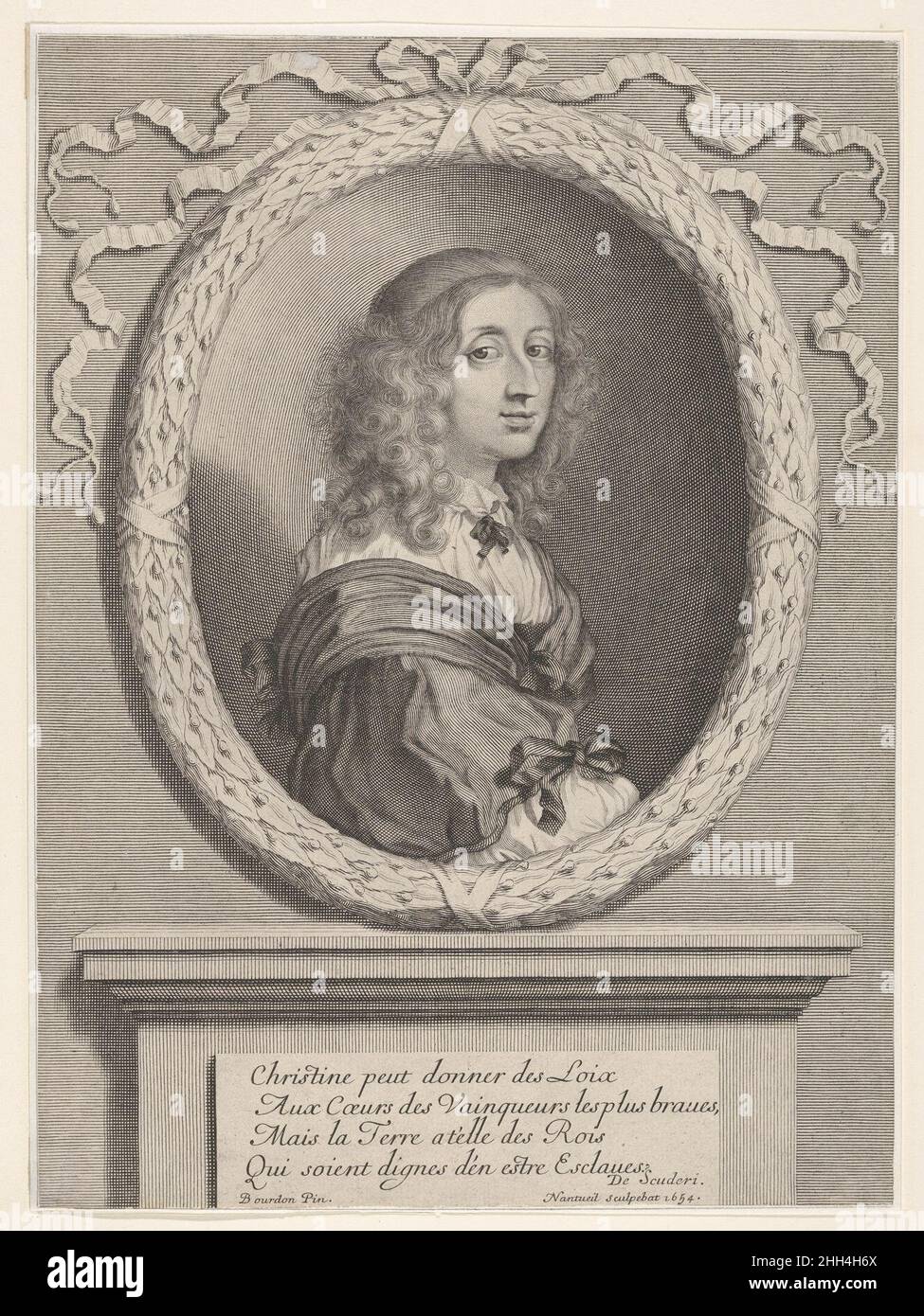 Christine, reine de Suède 1654 Robert Nanteuil French. Christine, reine ...