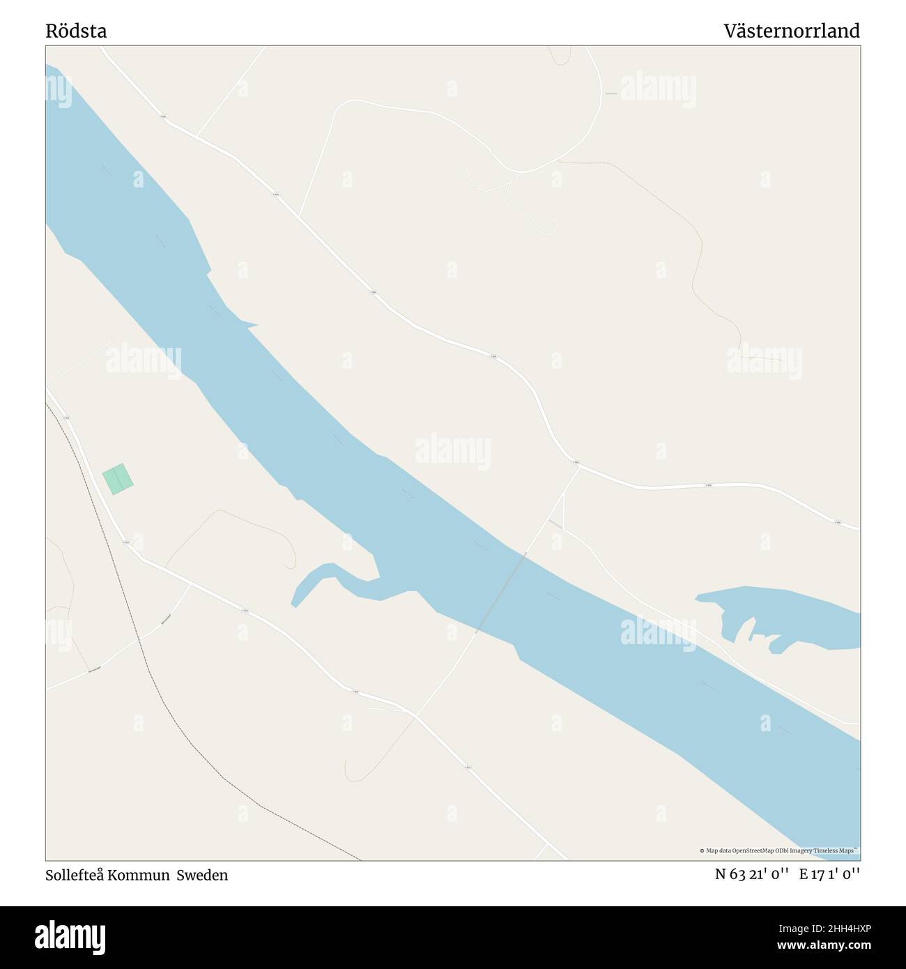 Rödsta, Sollefteå Kommun, Sweden, Västernorrland, N 63 21' 0'', E 17 1 ...