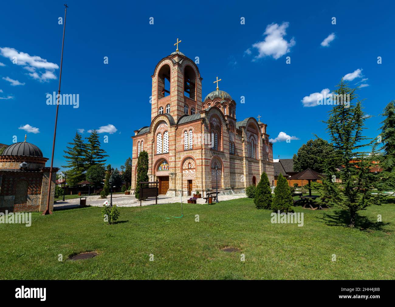 Church in Ub. Town and municipality located in the Kolubara District of ...