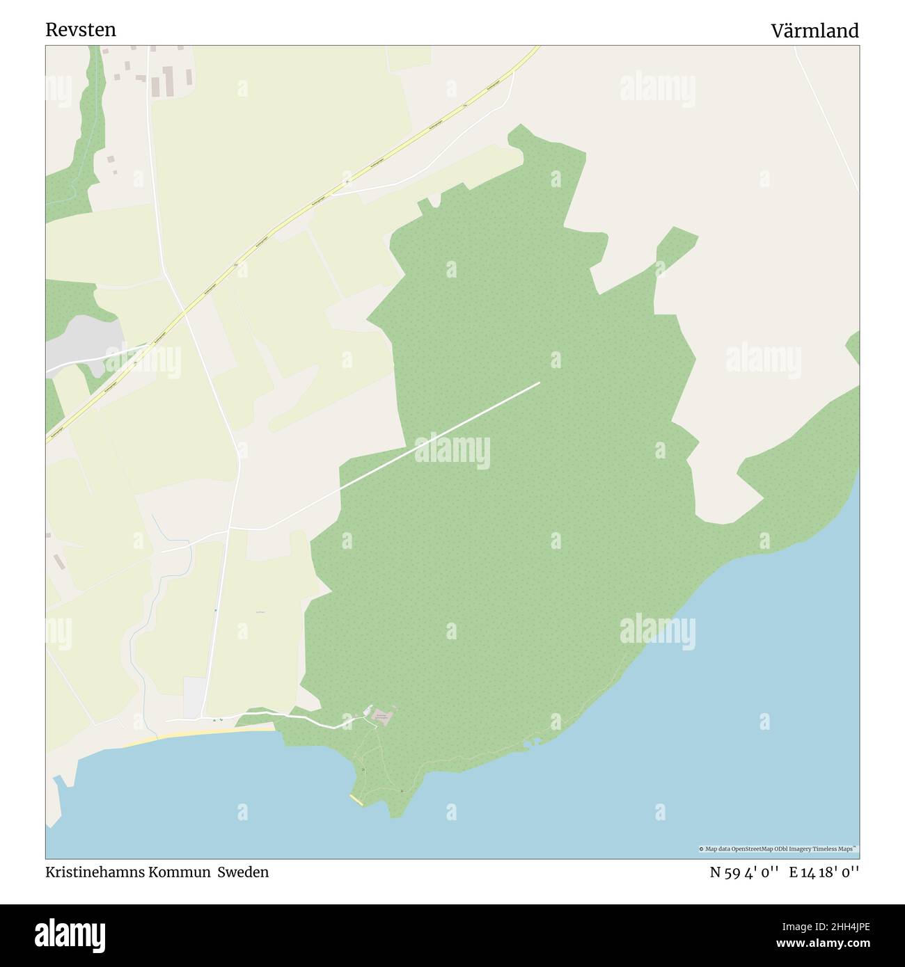 Revsten, Kristinehamns Kommun, Sweden, Värmland, N 59 4' 0'', E 14 18 ...