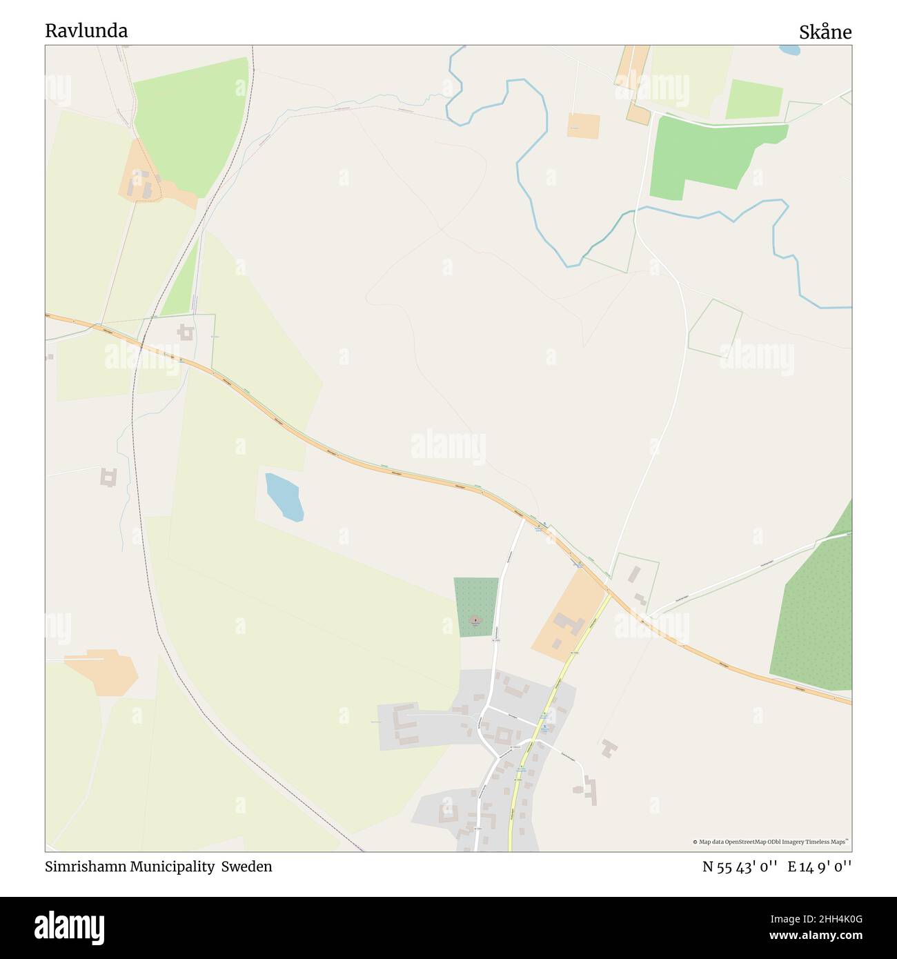 Ravlunda, Simrishamn Municipality, Sweden, Skåne, N 55 43' 0'', E 14 9 ...