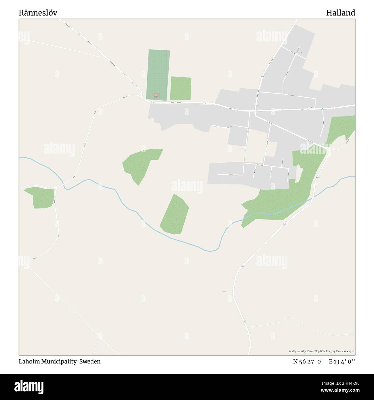 Ränneslöv, Laholm Municipality, Sweden, Halland, N 56 27' 0'', E 13 4 ...