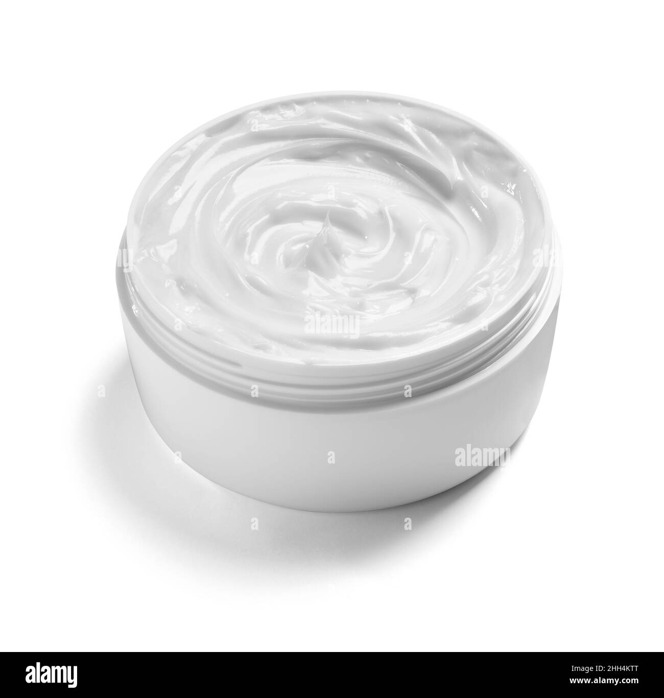 white cream container jar beauty moisturizer skin Stock Photo - Alamy