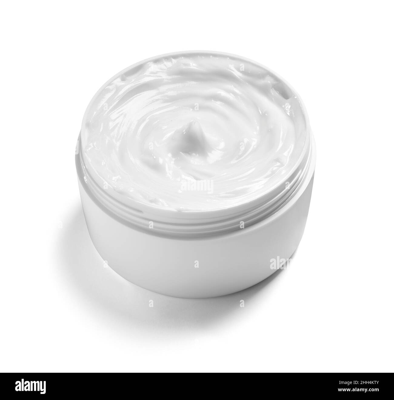 white cream container jar beauty moisturizer skin Stock Photo - Alamy
