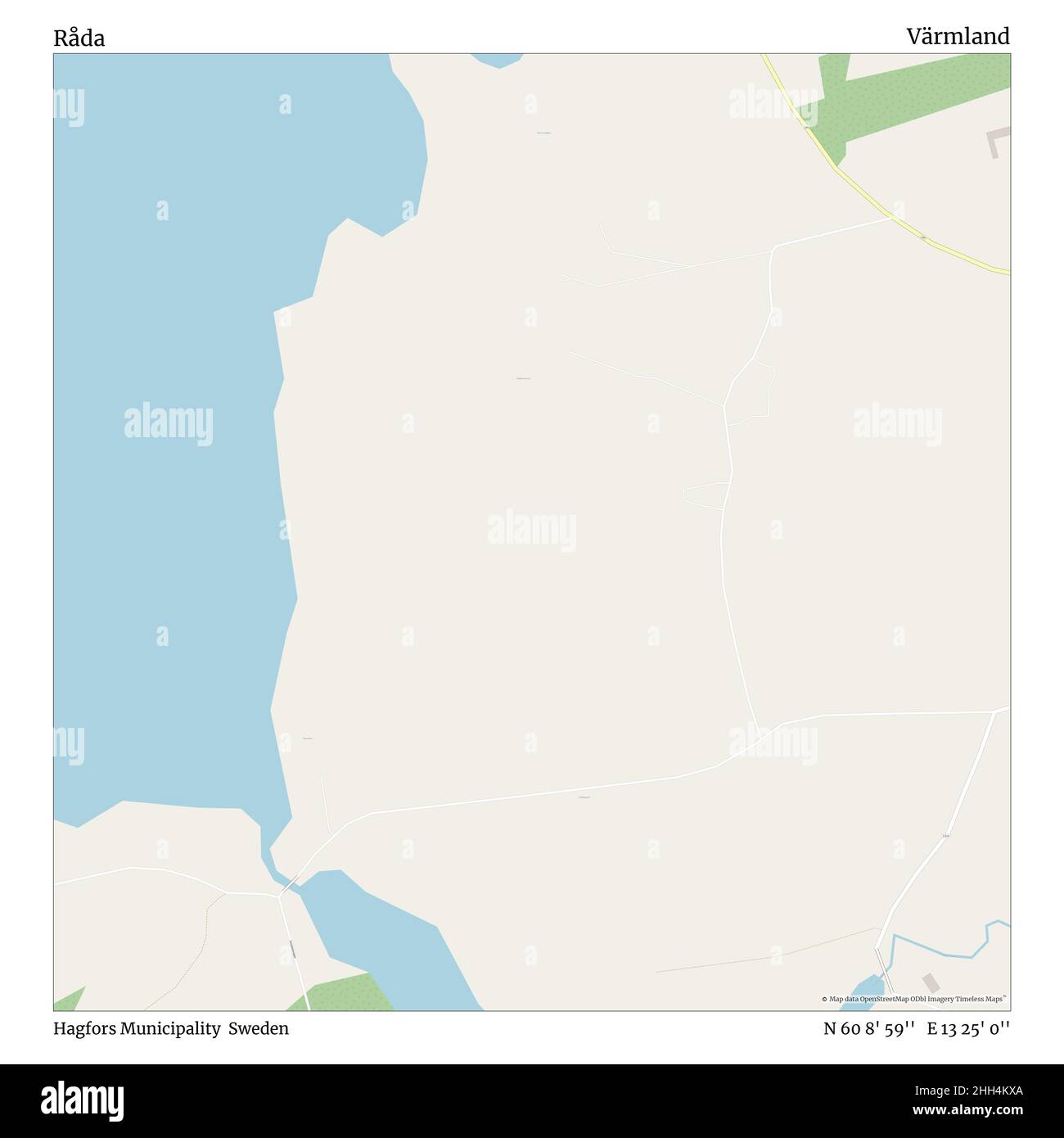 Råda, Hagfors Municipality, Sweden, Värmland, N 60 8' 59'', E 13 25' 0 ...