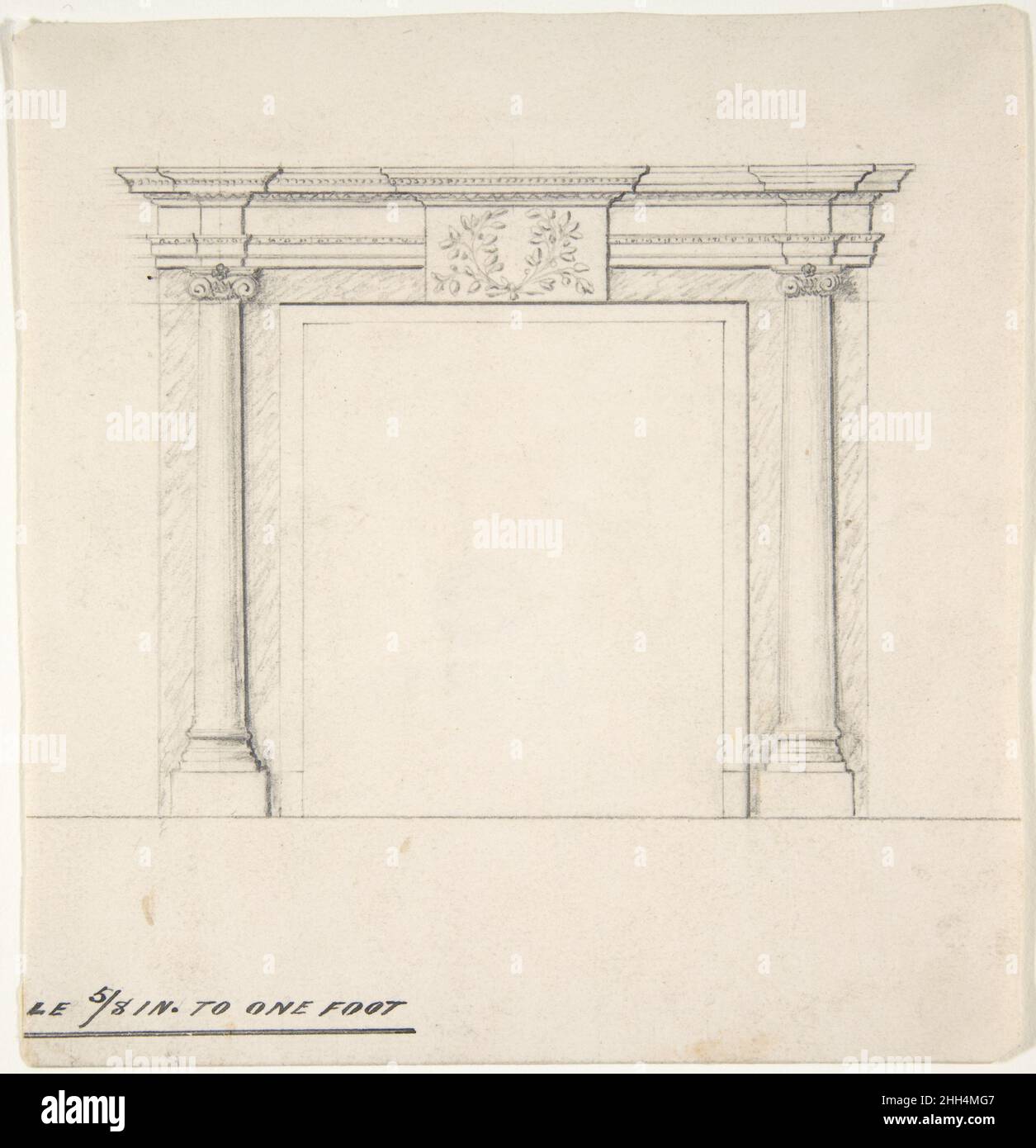 Fireplace Design 19th century Anonymous, British, 19th century British ...