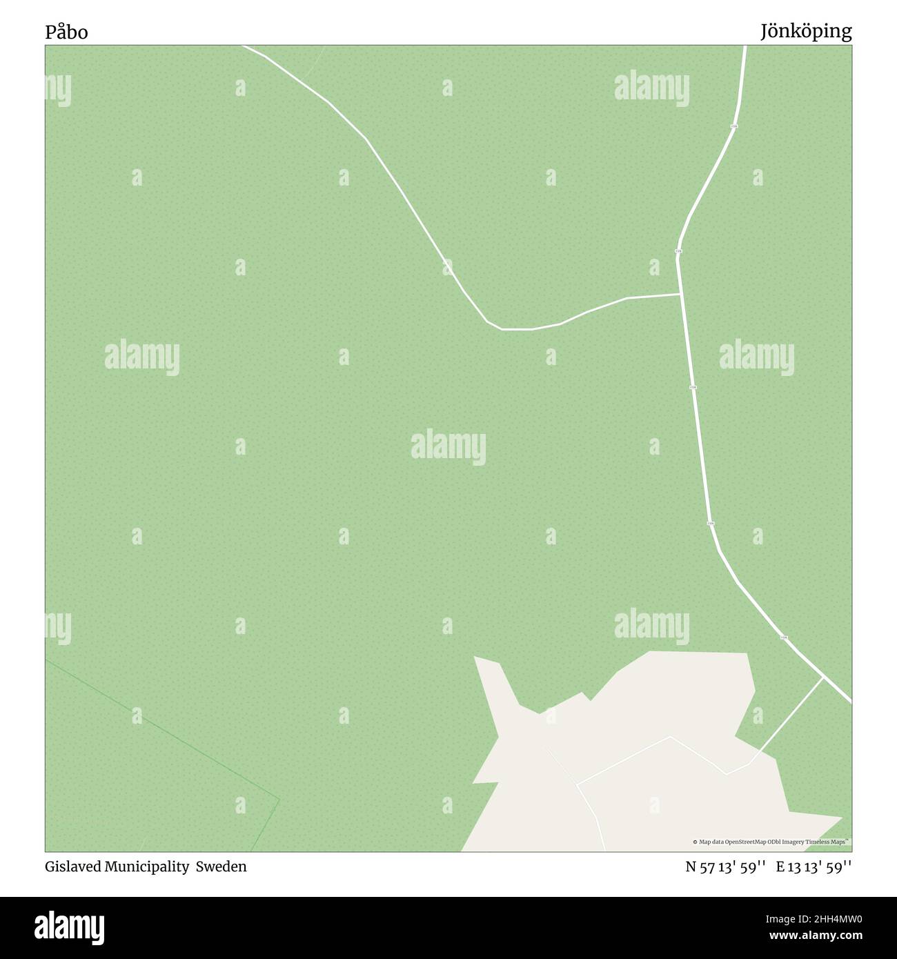 Påbo, Gislaved Municipality, Sweden, Jönköping, N 57 13' 59'', E 13 13 ...
