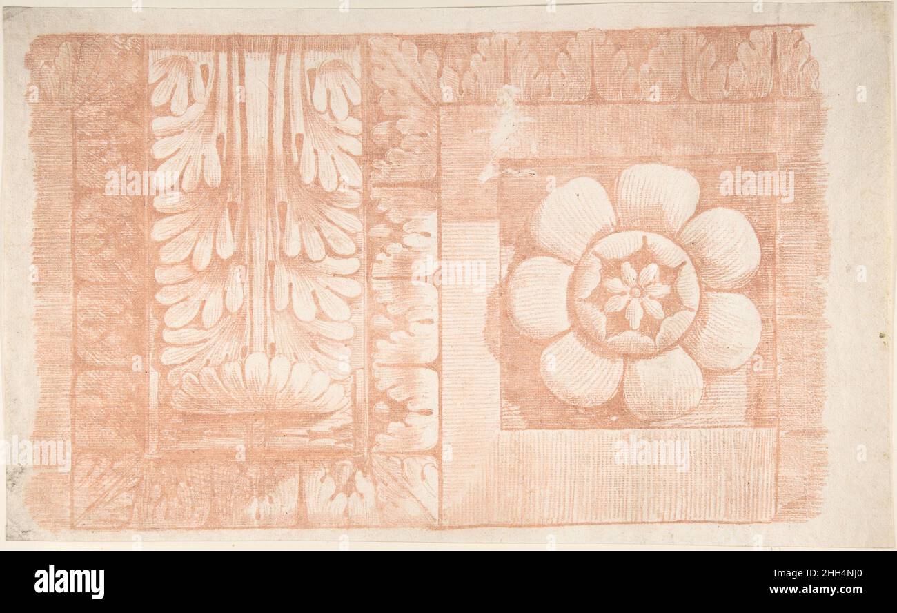 Classical Molding with Floral Elements 1776–79 Attributed to Thomas ...