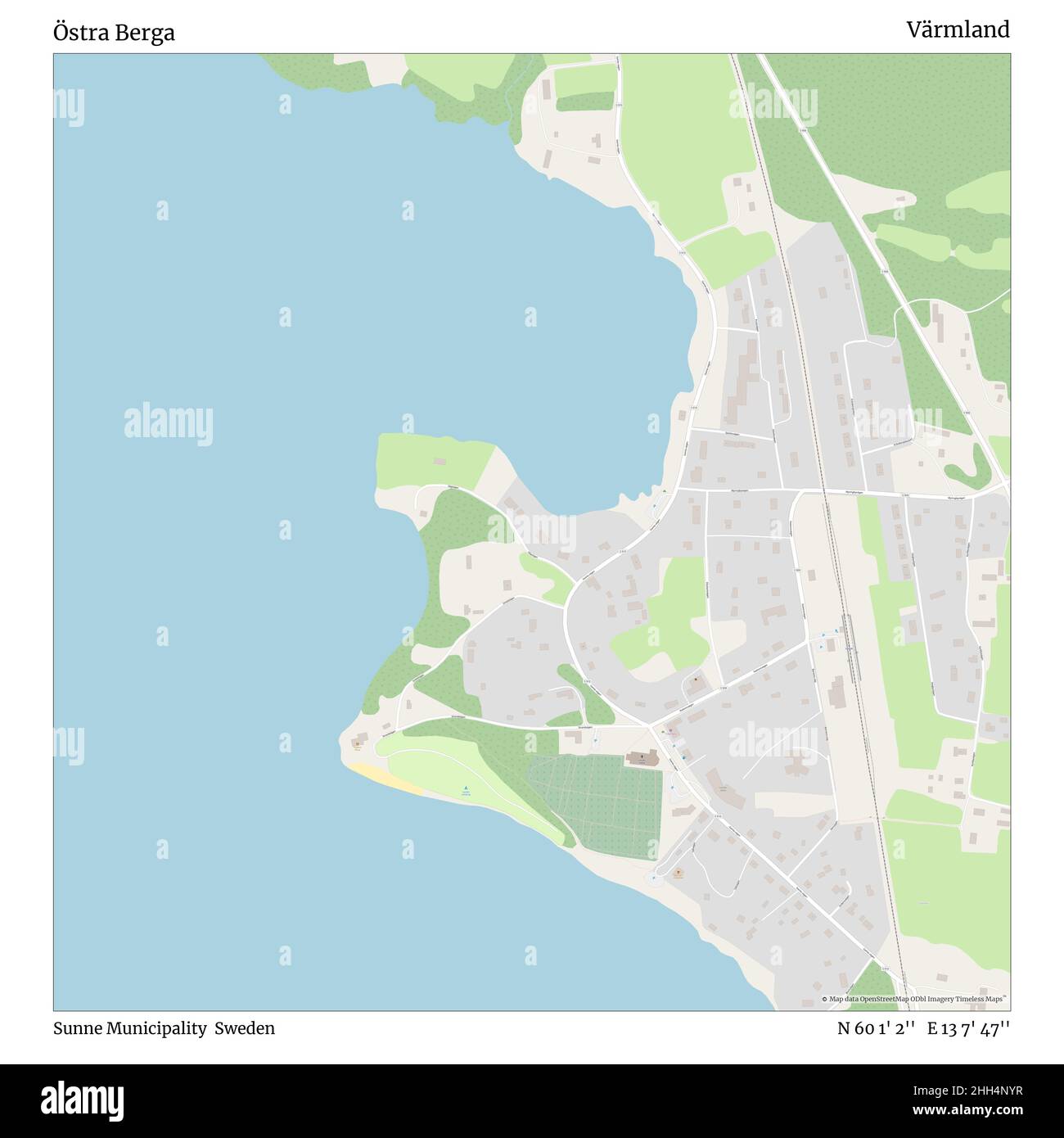 Östra Berga, Sunne Municipality, Sweden, Värmland, N 60 1' 2'', E 13 7 ...