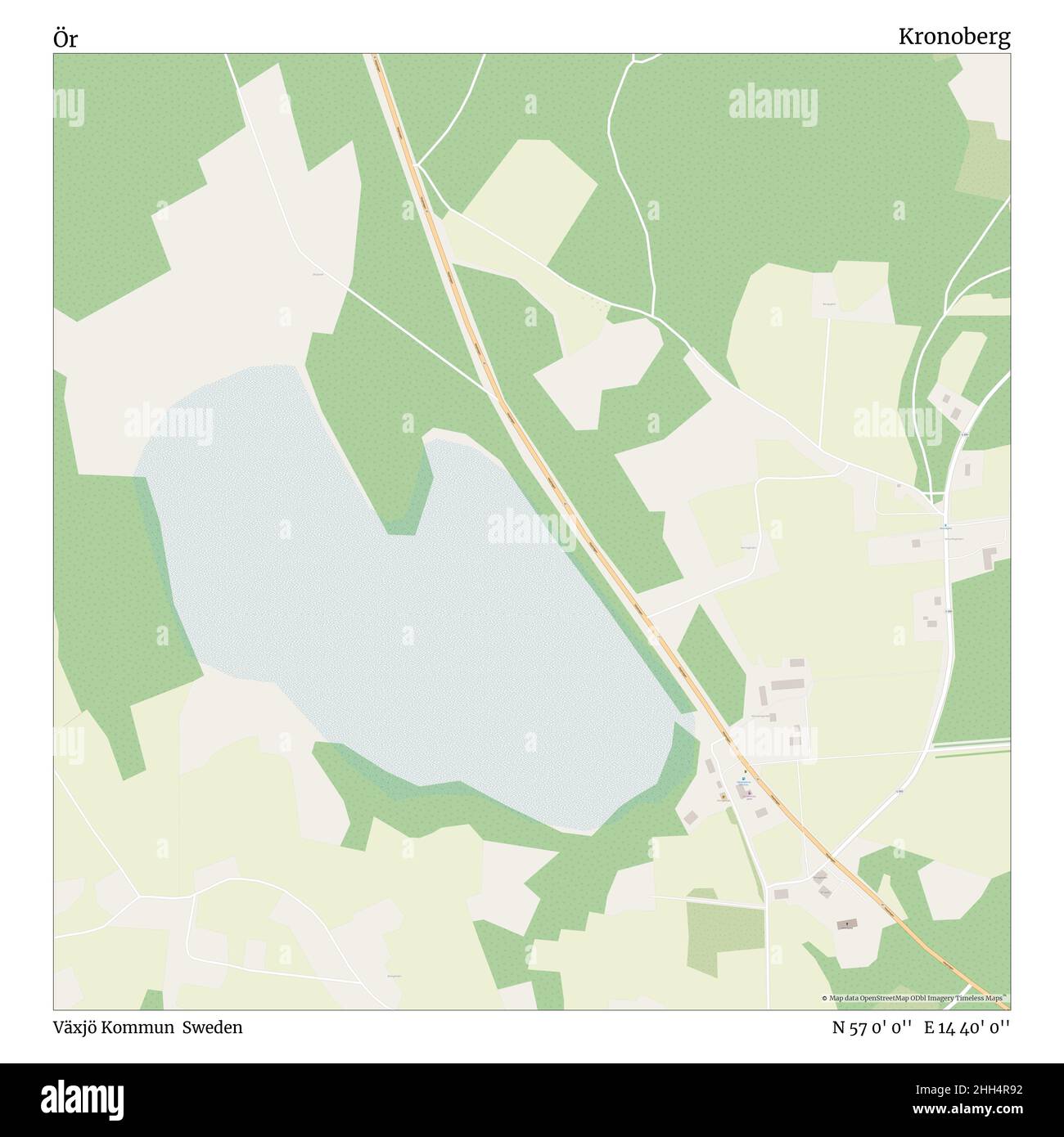 Map of vaxjo Cut Out Stock Images & Pictures - Alamy
