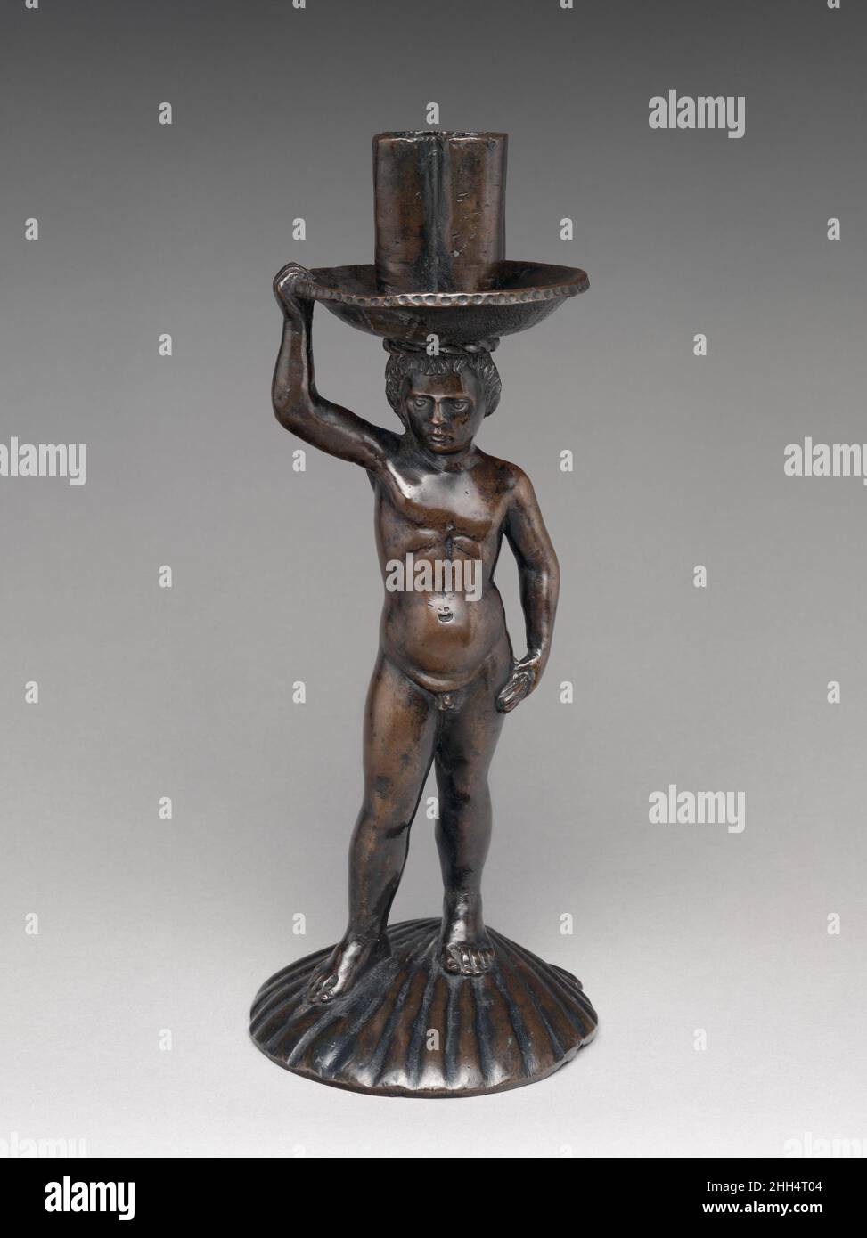 Boy standing on a seashell mid-15th century Italian, Florence The ...