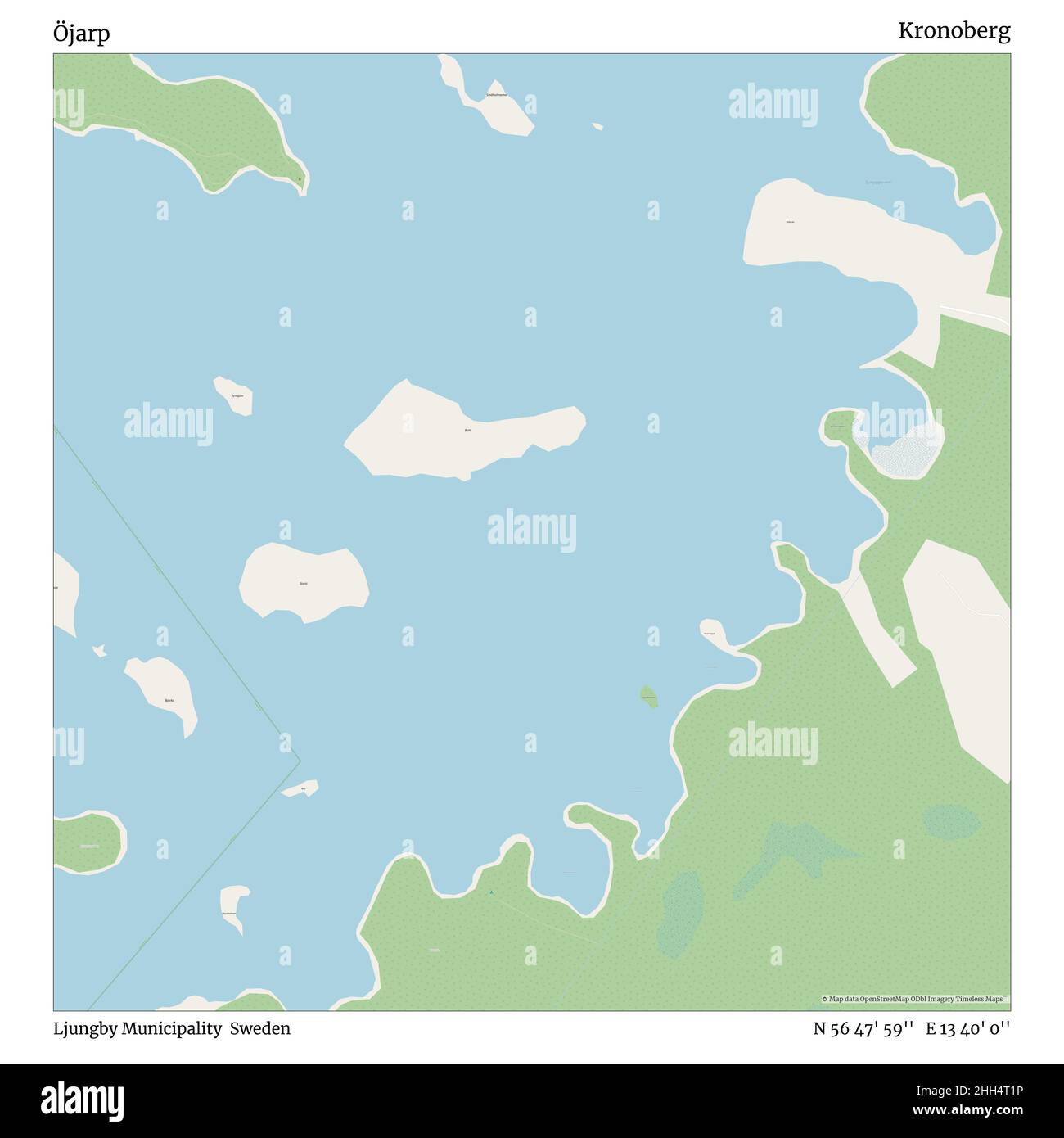 Öjarp, Ljungby Municipality, Sweden, Kronoberg, N 56 47' 59'', E 13 40 ...