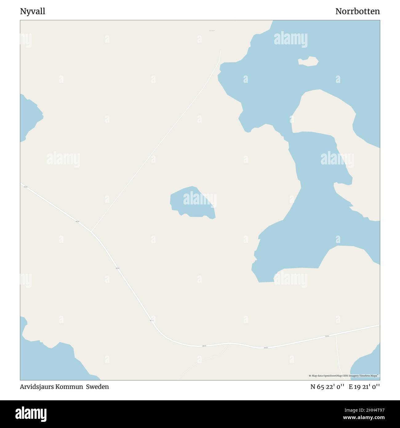Nyvall, Arvidsjaurs Kommun, Sweden, Norrbotten, N 65 22' 0'', E 19 21 ...