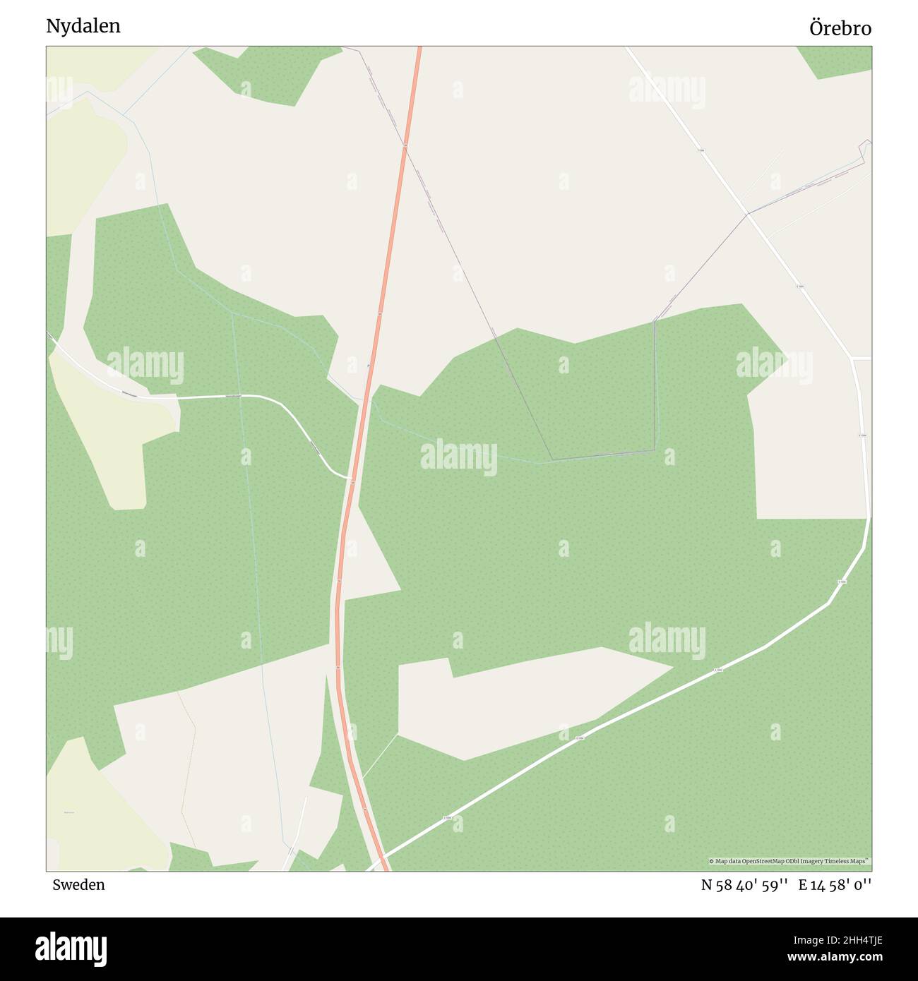 Map of orebro hi-res stock photography and images - Alamy