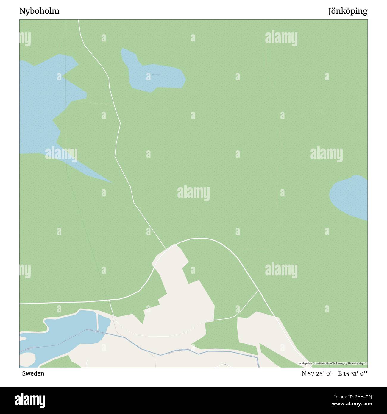 Map of jonkoping hi-res stock photography and images - Alamy