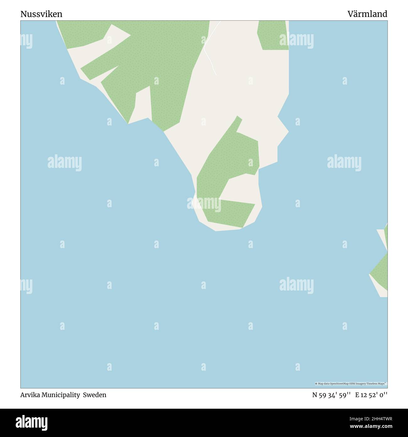 Nussviken, Arvika Municipality, Sweden, Värmland, N 59 34' 59'', E 12 ...