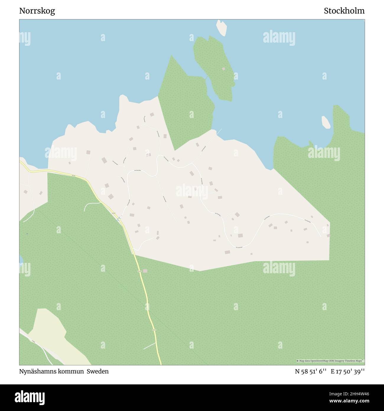 Norrskog, Nynäshamns kommun, Sweden, Stockholm, N 58 51' 6'', E 17 50 ...