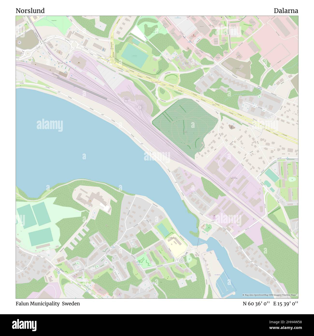 Map of falun hi-res stock photography and images - Alamy