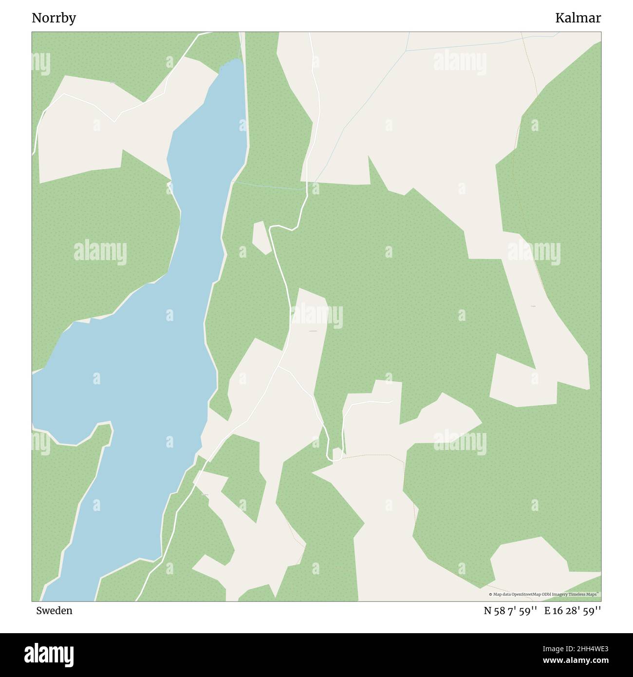 Map of kalmar hi-res stock photography and images - Alamy