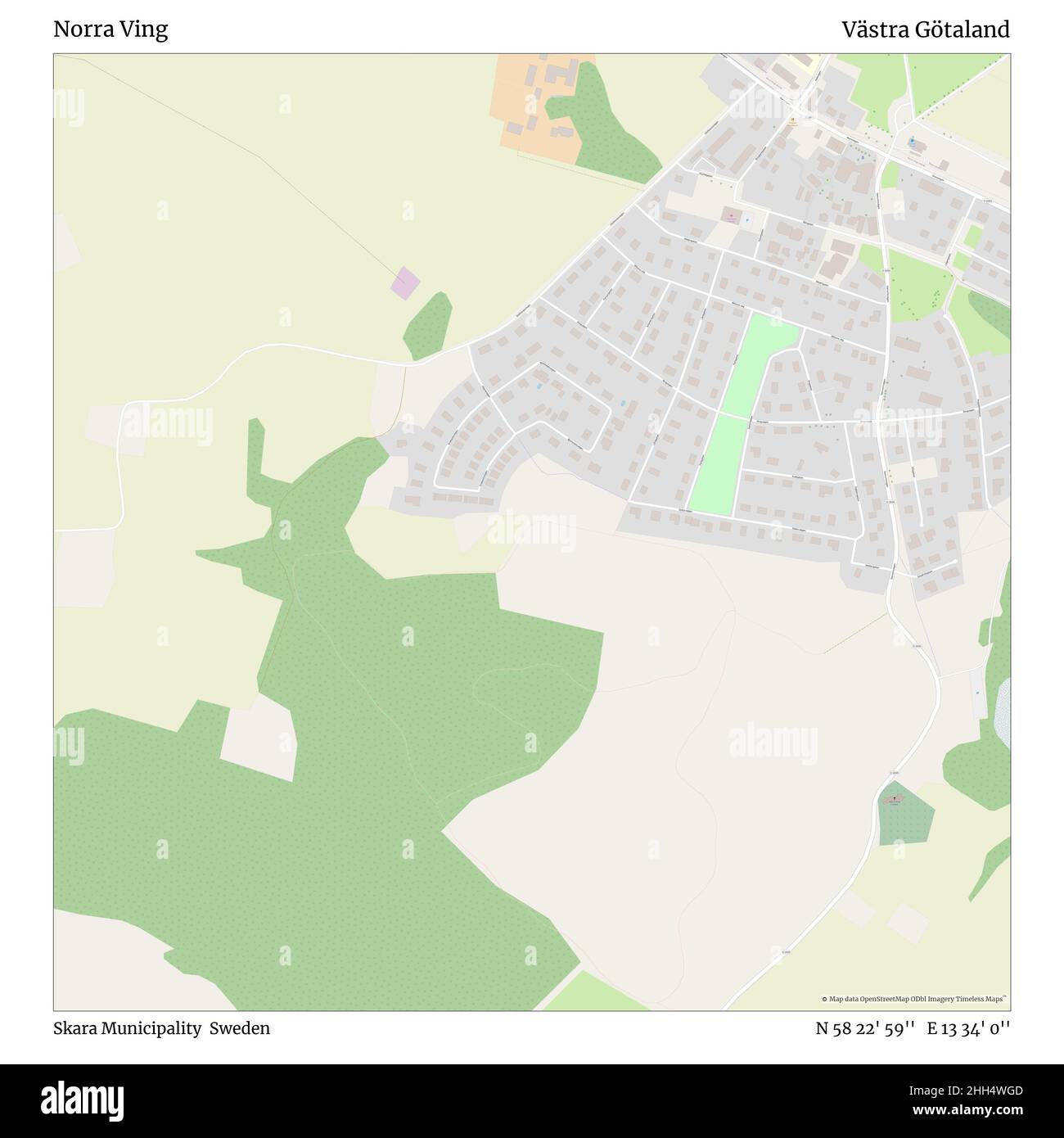Norra Ving, Skara Municipality, Sweden, Västra Götaland, N 58 22' 59 ...