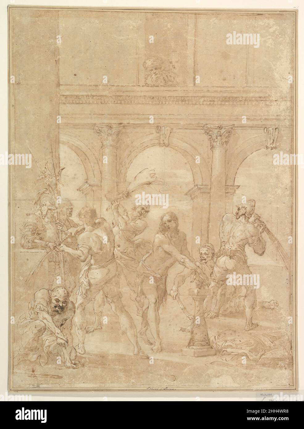 Scourging of Christ 1700–1740 Aureliano Milani Italian. Scourging of ...