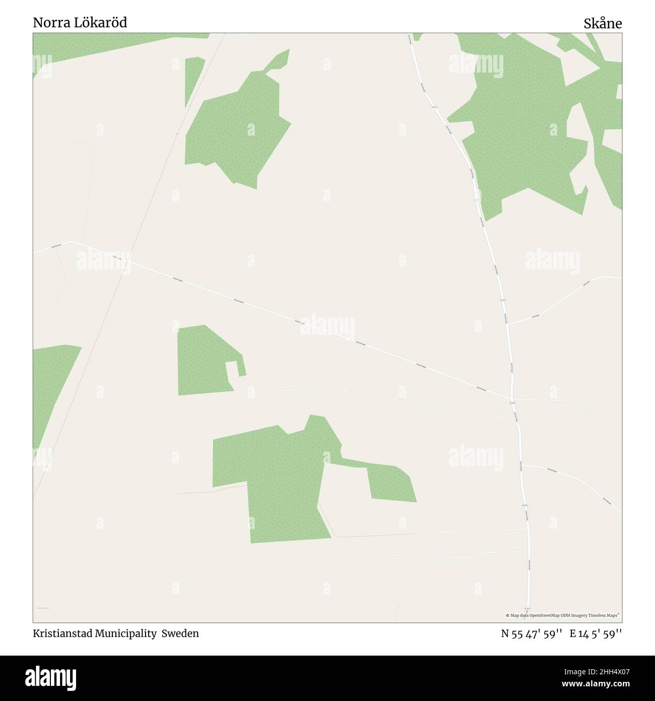 Norra Lökaröd, Kristianstad Municipality, Sweden, Skåne, N 55 47' 59 ...