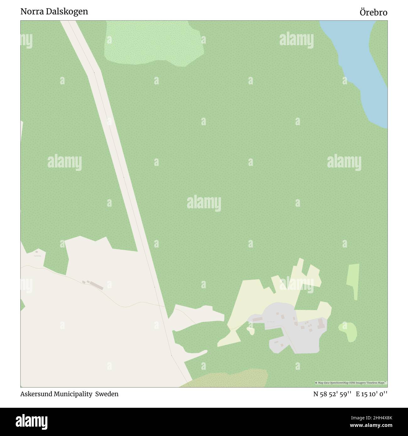 Norra Dalskogen, Askersund Municipality, Sweden, Örebro, N 58 52' 59 ...